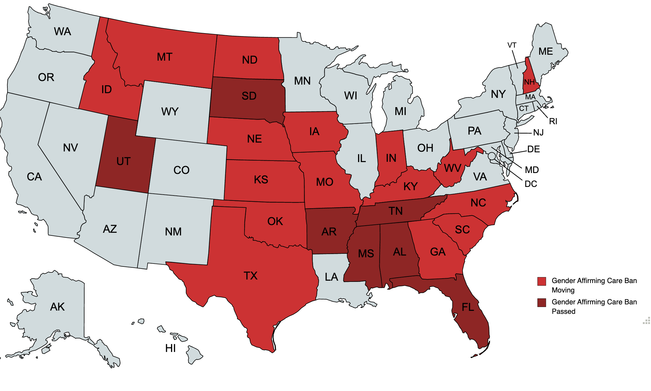 Anti-Trans Legislative Digest: A Rundown Of What's Moving