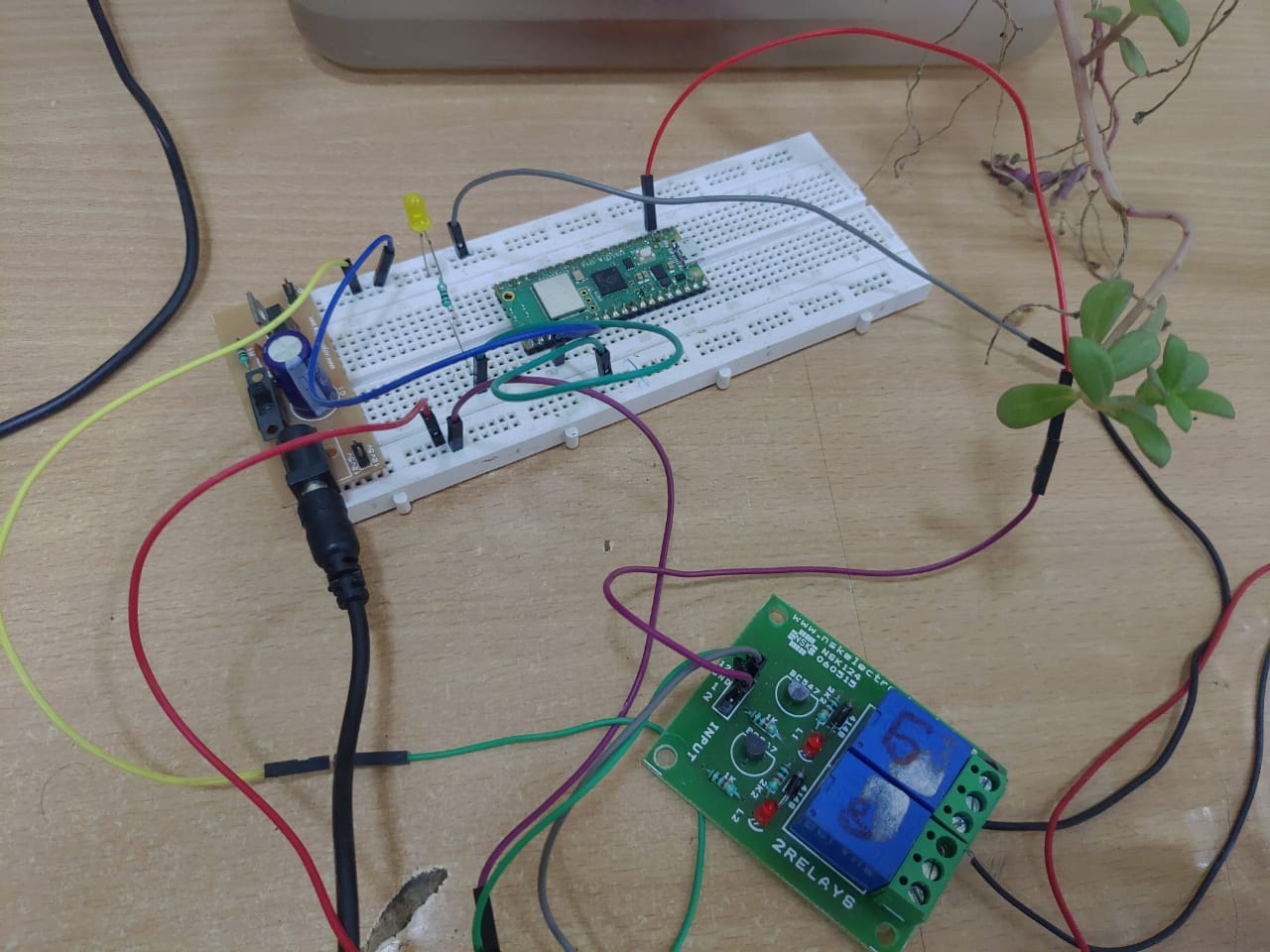 IoT Water Sprinkler Using Raspberry Pi PICO W and MicroPython
