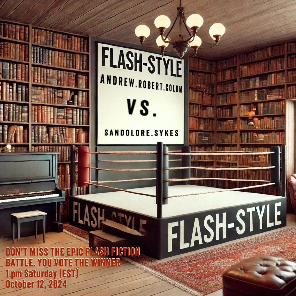 Inaugural Flash-Style Flash Fiction Battle