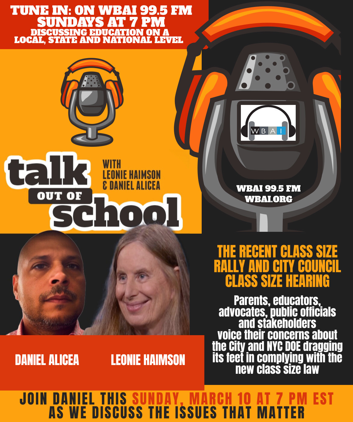 The Class Size Law Rally and City Council Hearing