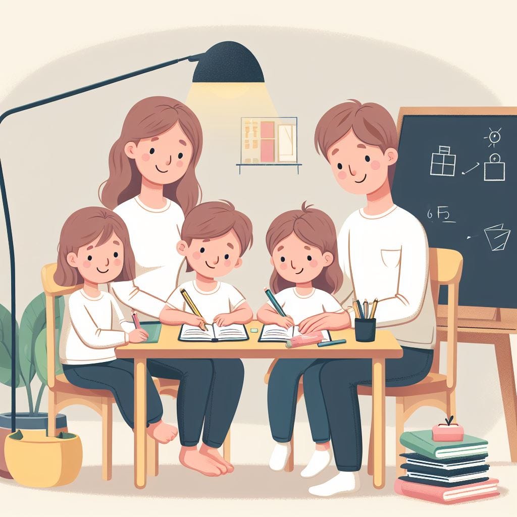 How to Homeschool Your Kids in Under 2 Hours Per Day