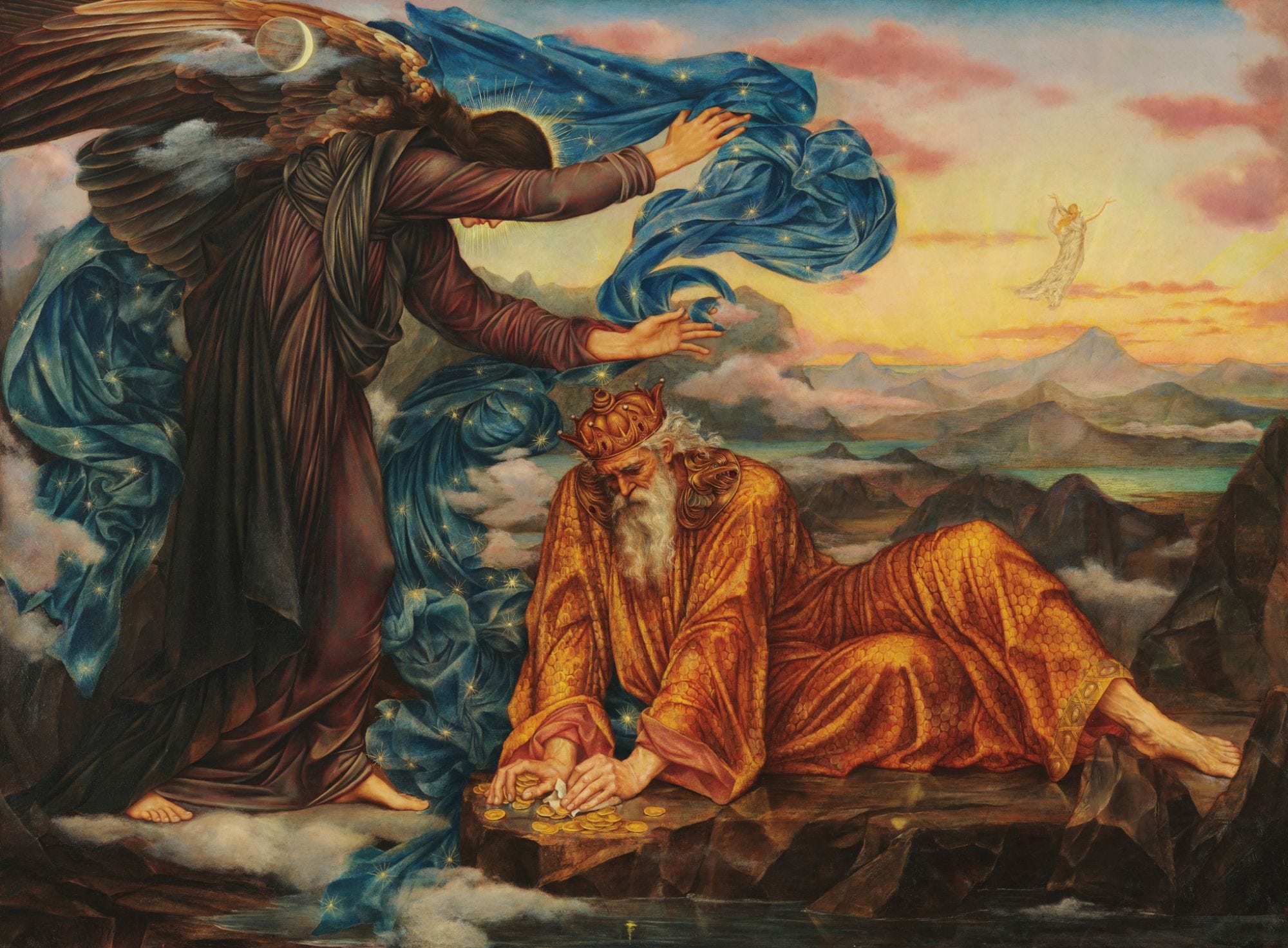 “Earthbound” Evelyn De Morgan - by Allison Loomis