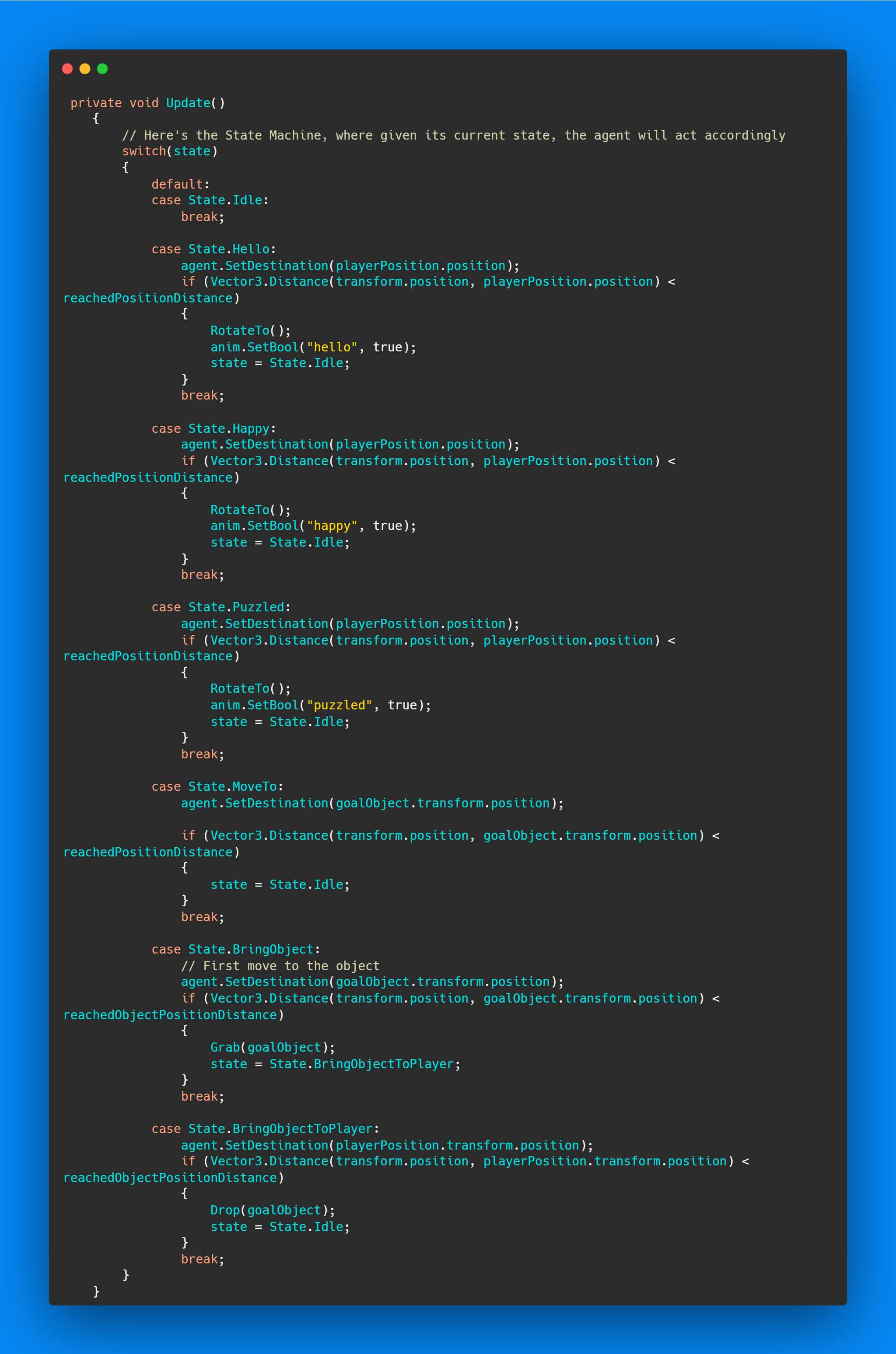 Create an AI Robot NPC using Hugging Face Transformers 🤗 and Unity Sentis