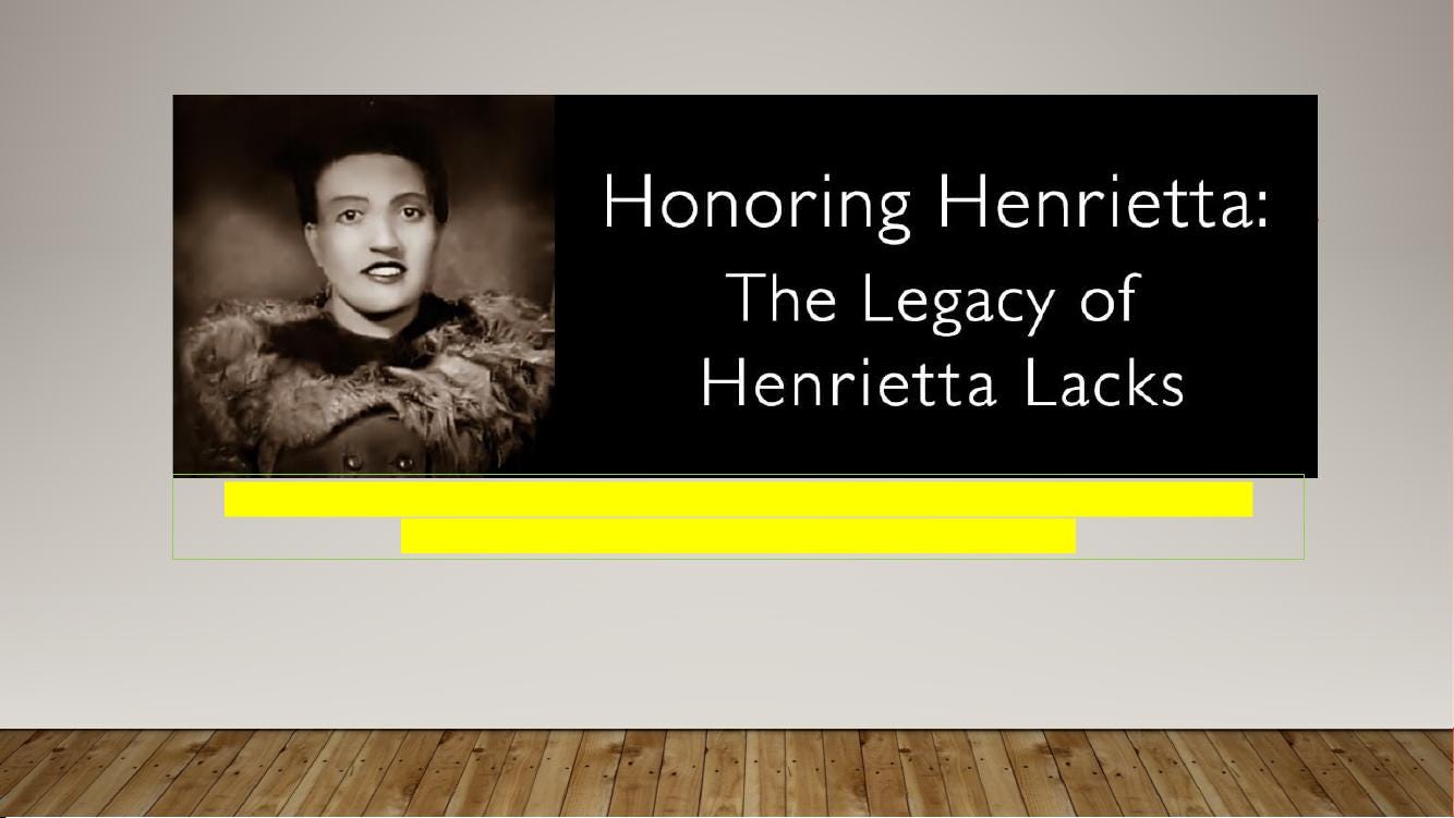 Henrietta Lacks and Her Immortal He-La Cells: The Remarkable Story of A Poor Black Woman Who In ...
