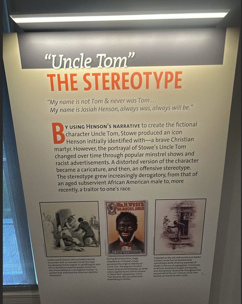 The Josiah Henson Museum and Park tells the story of Uncle Tom
