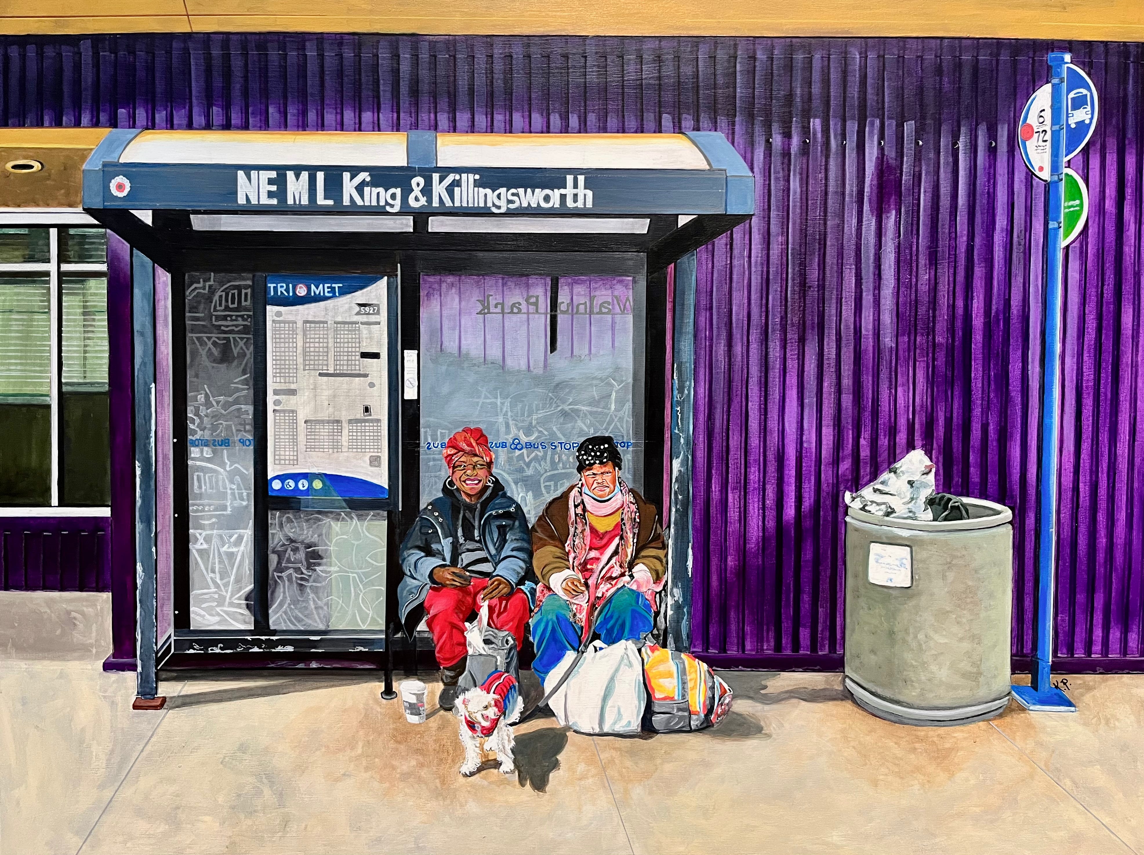 Reading in Autumn – Laura Moulton