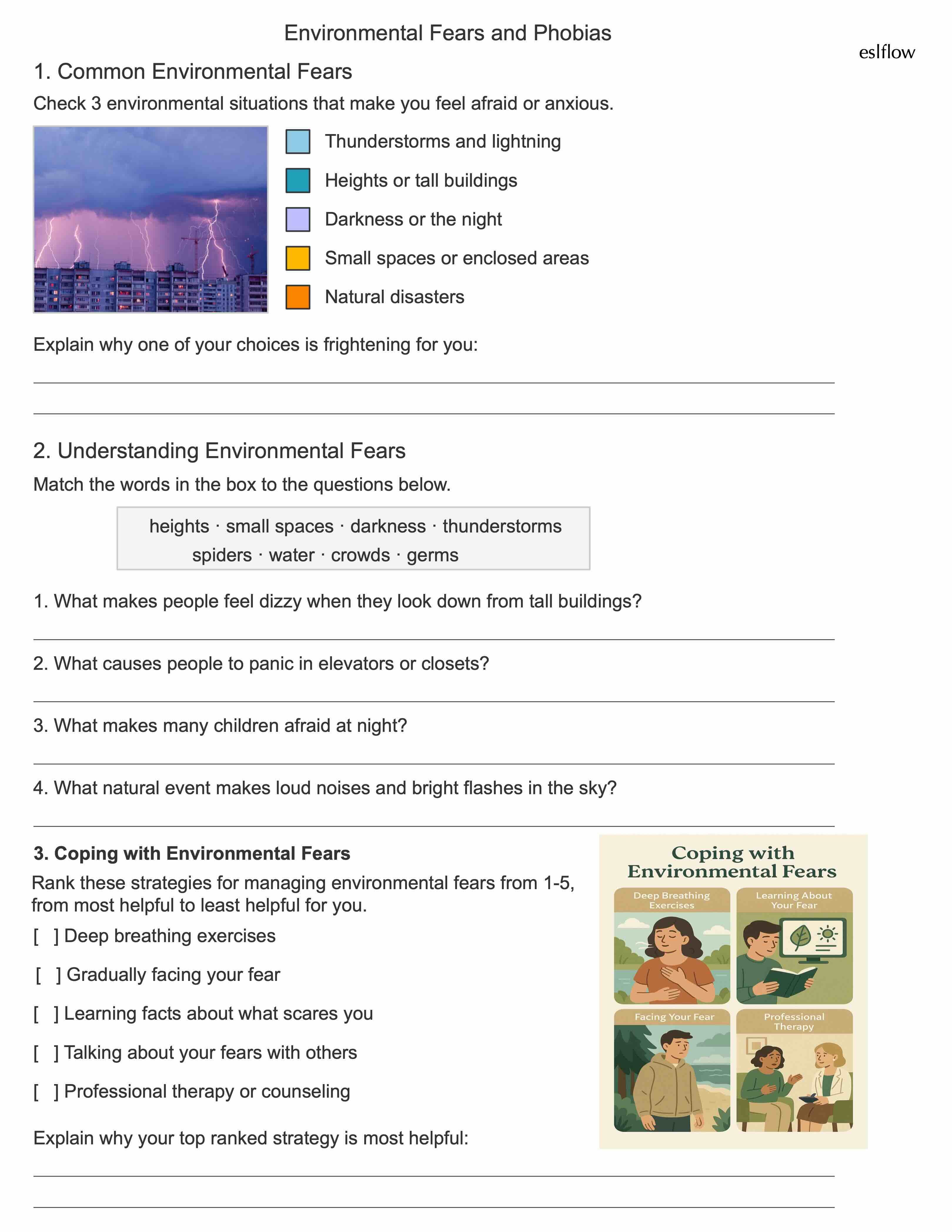 Exploring The Language of Fears and Phobias