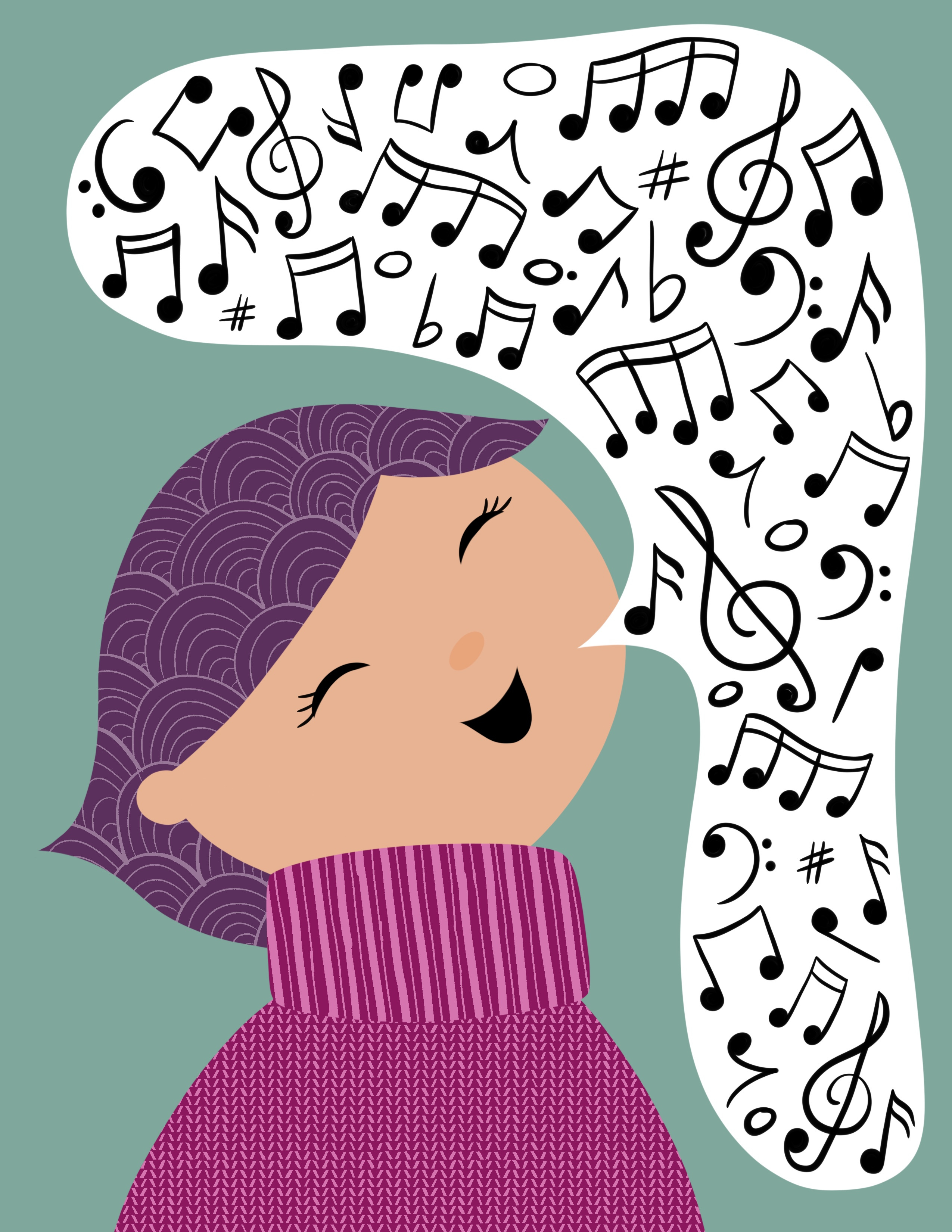 Haha Singer Clipart Free