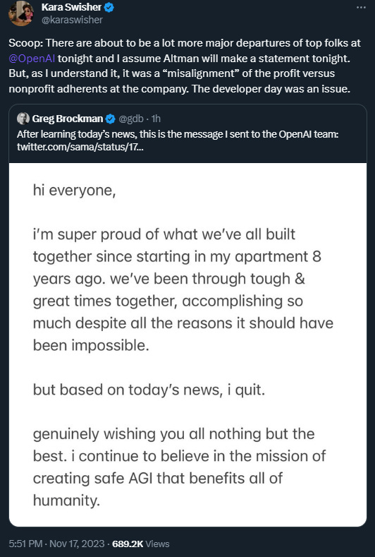 Why Did Sam Altman Get Fired? - by Sebastian Jensen Why Did Sam Altman Get Fired? - by Sebastian Jensen