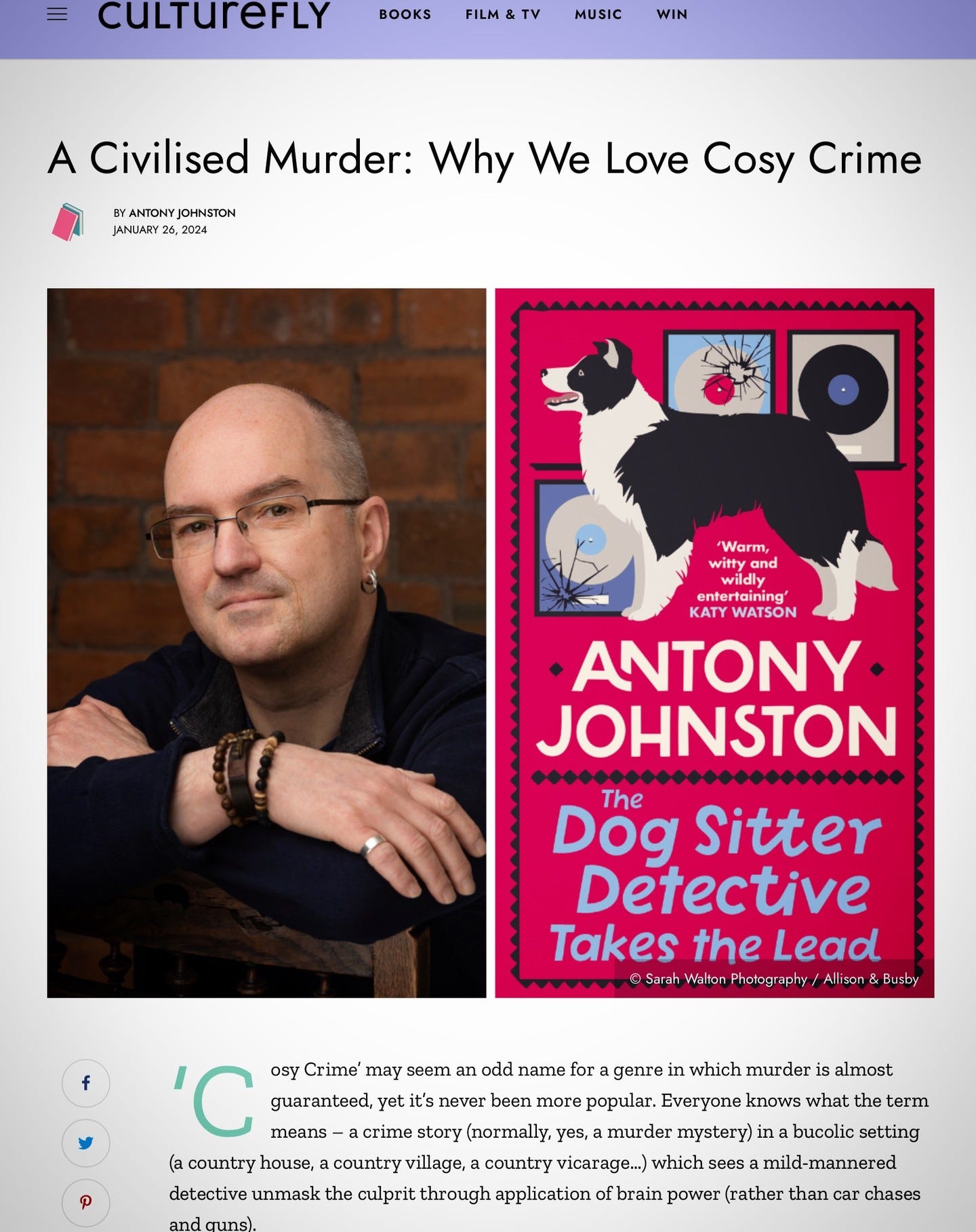 Antony Johnston | Substack