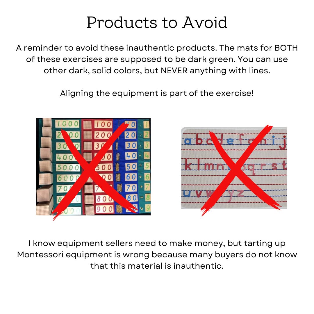 Two Inauthentic Products to Avoid - by Mercy