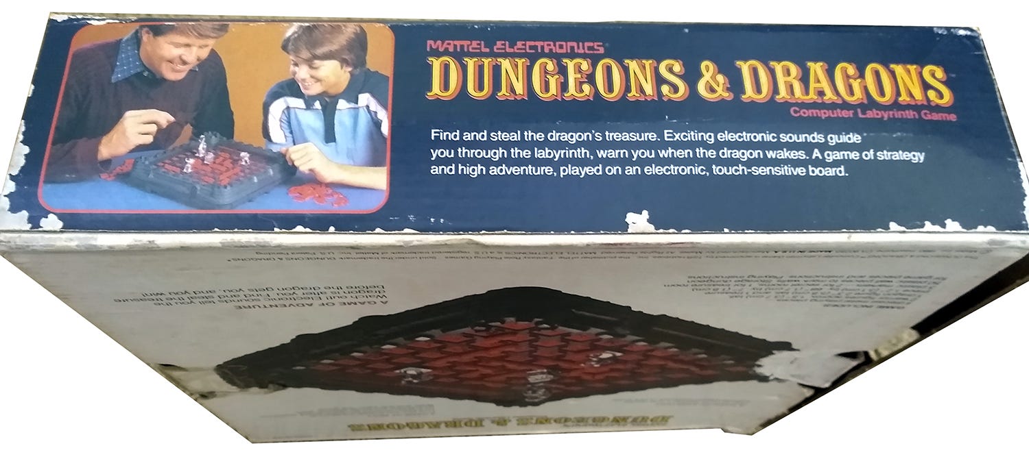 Retro Dreams: 1980 D&D Computer Labyrinth Game