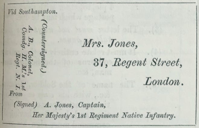 India Army Officers' Letters, 1868-69