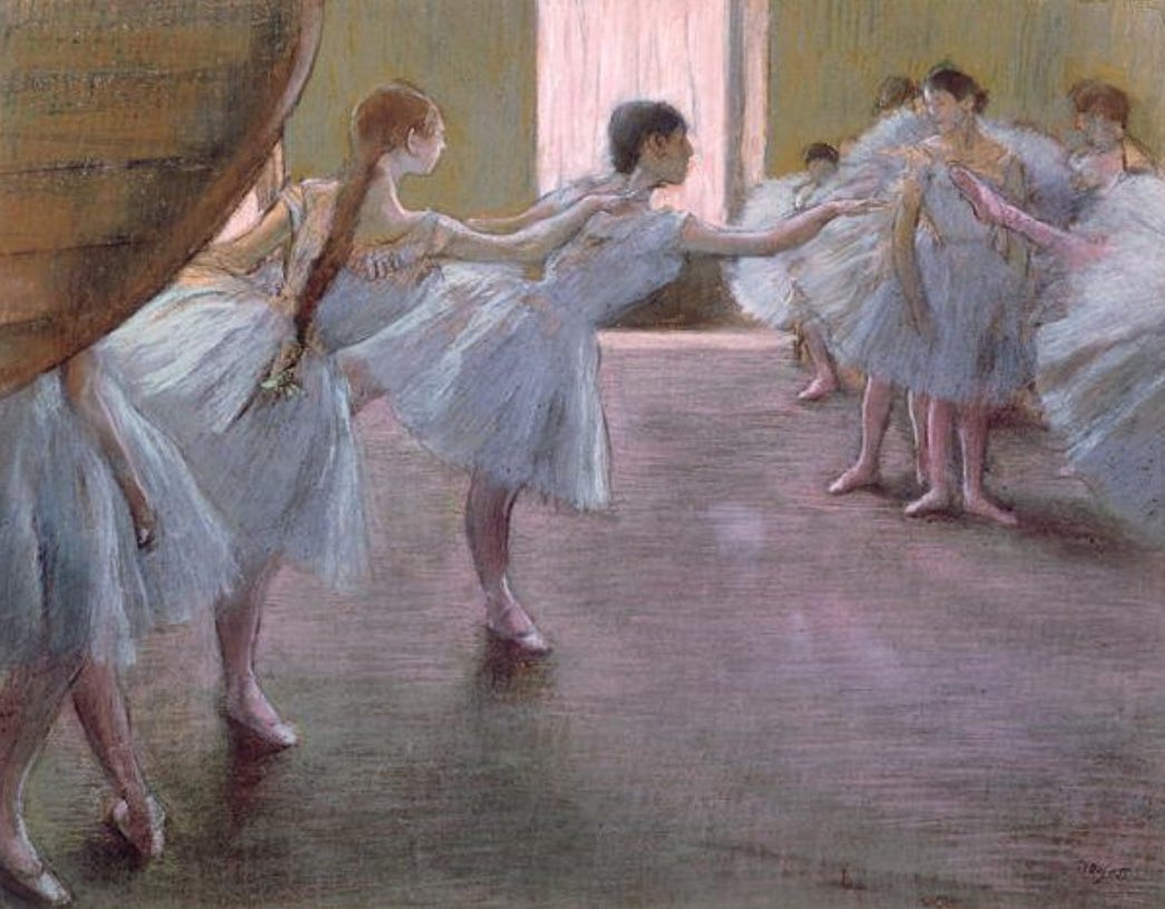 The Rehearsal of the Ballet onstage - Julian de Medeiros
