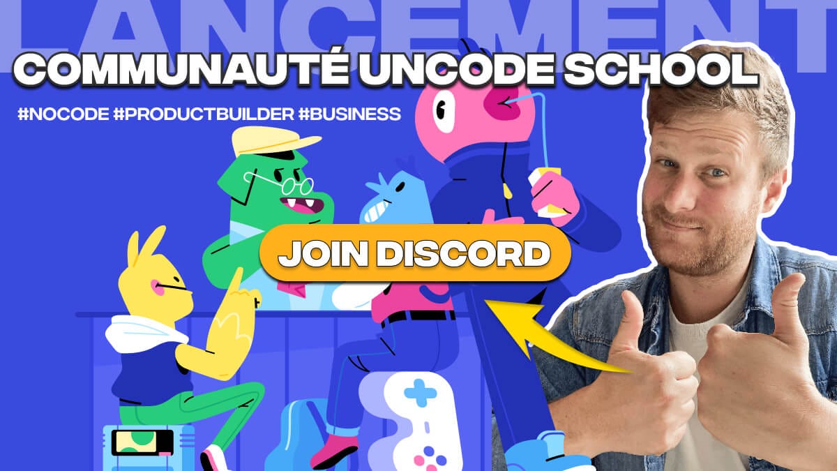 Je lance le Discord de la communauté ! - NO CODE STATION