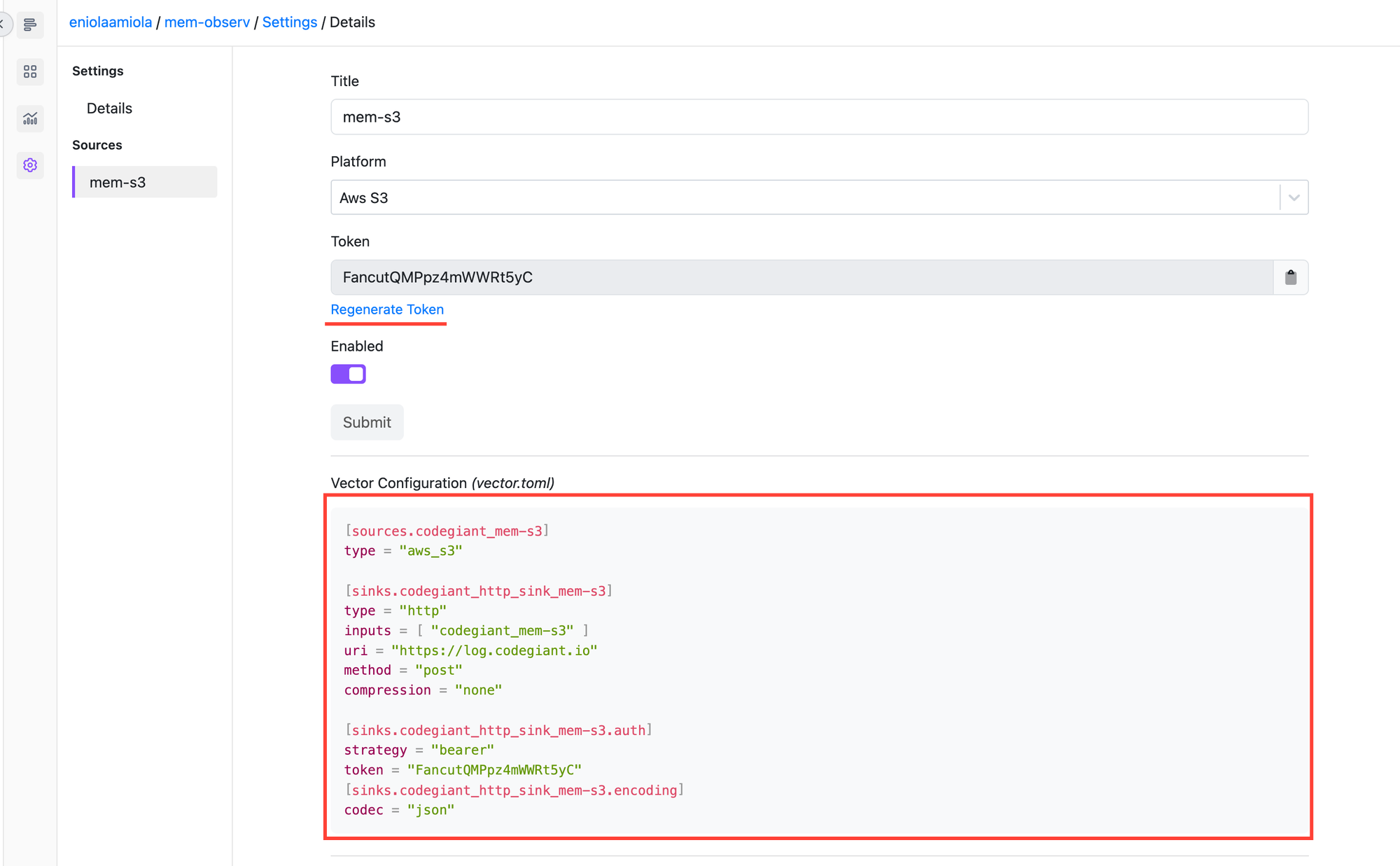 How to Collect, Transform, and Ship Logs from AWS S3 to Codegiant Observability Using Vector