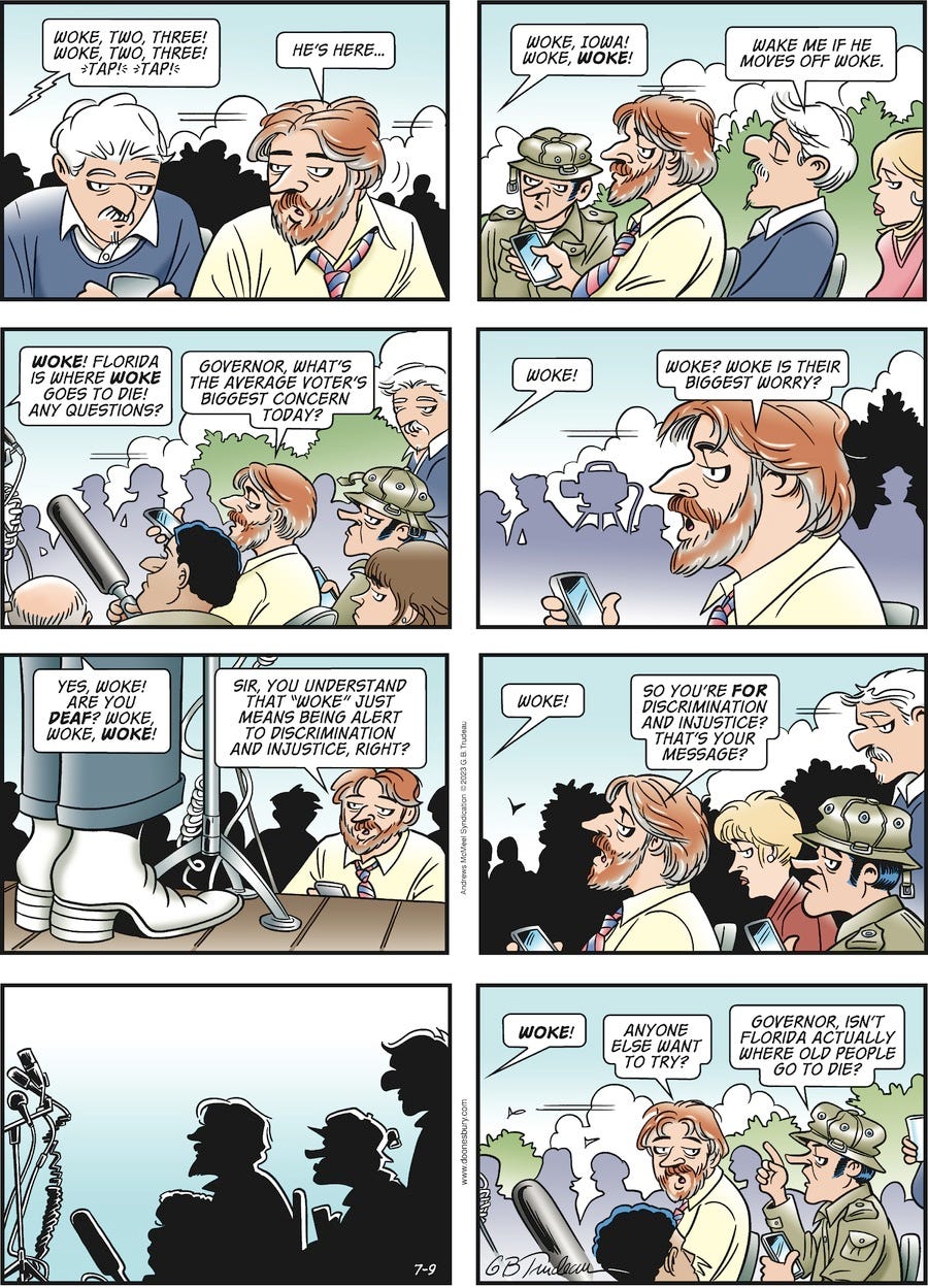 Doonesbury and the Status Hallucination - J’accuse