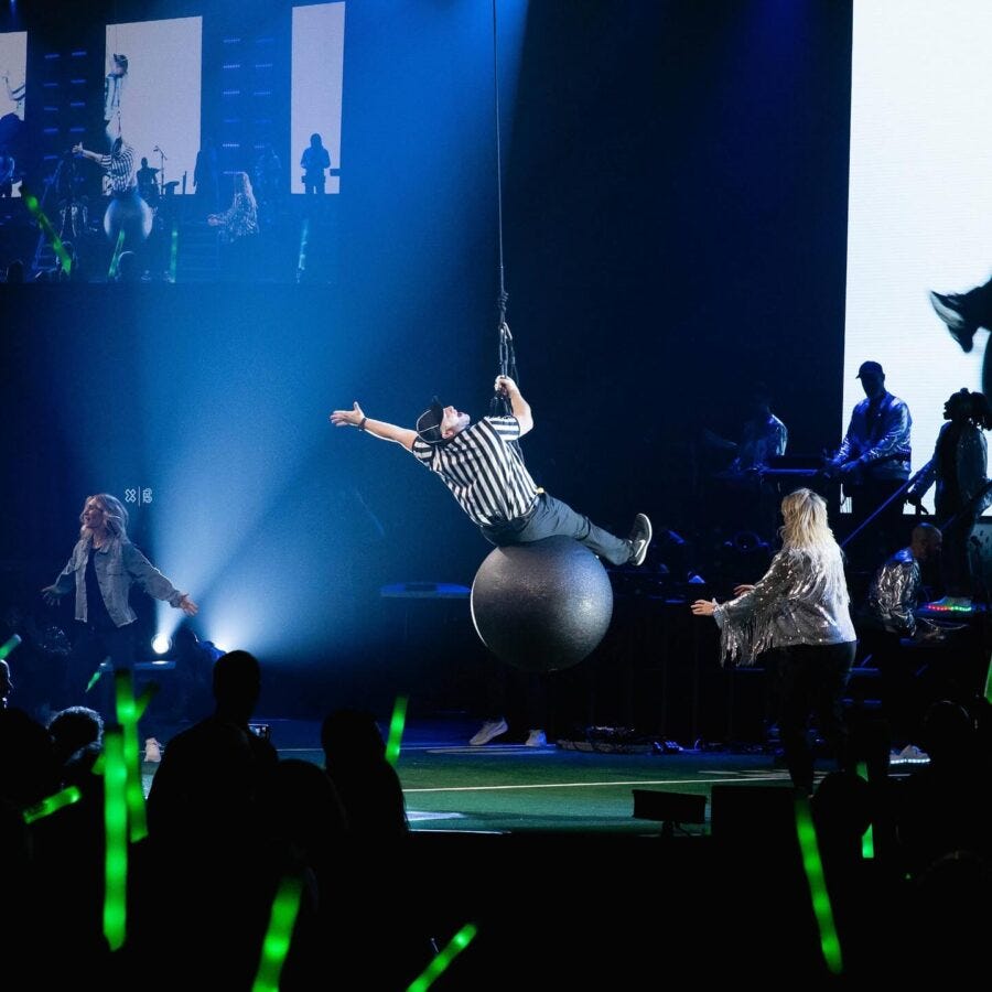 Pastor Recreates Miley Cyrus ‘Wrecking Ball’ Moment For Super Bowl ...