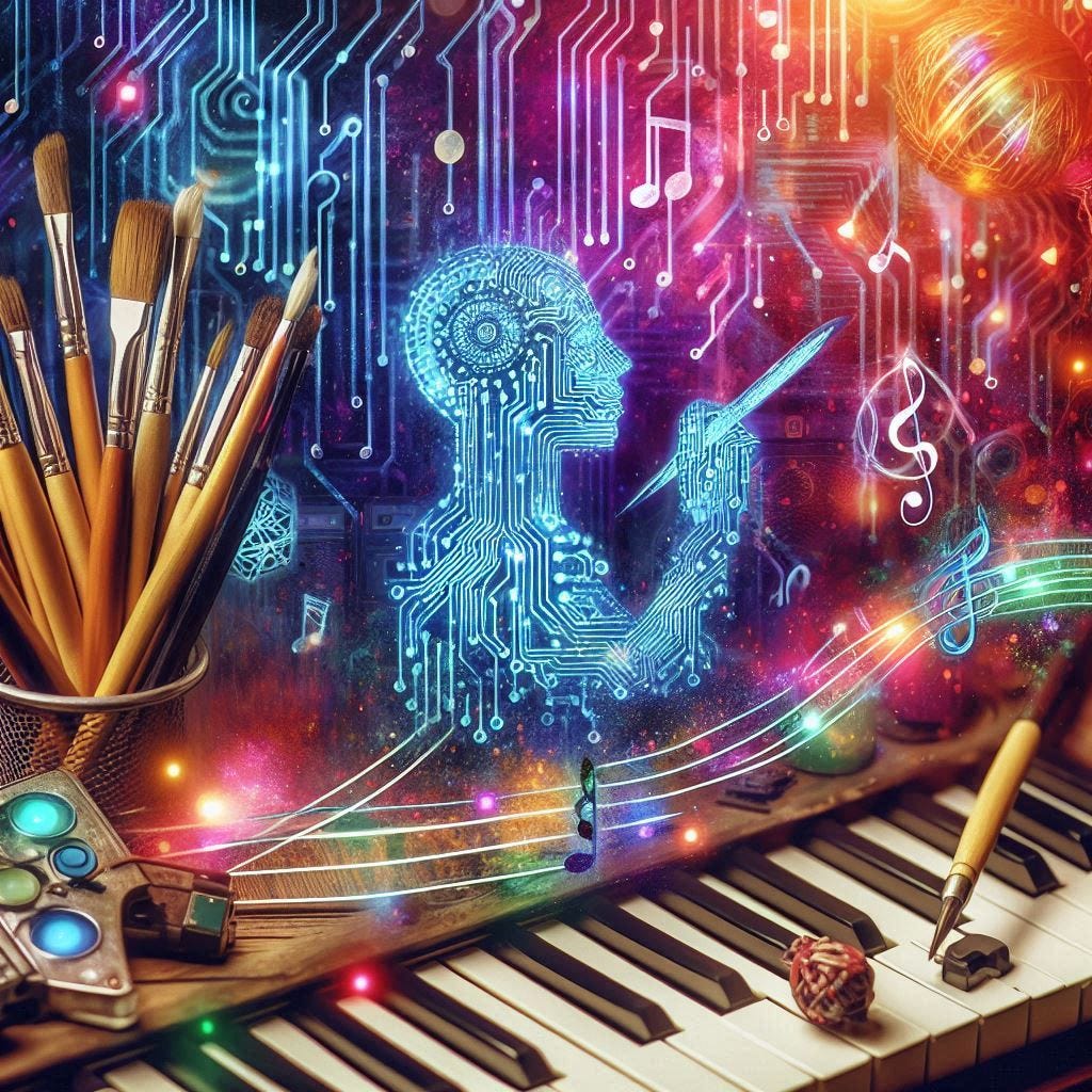AI For The Creative Soul: Design, Music, And Art With An AI Twist