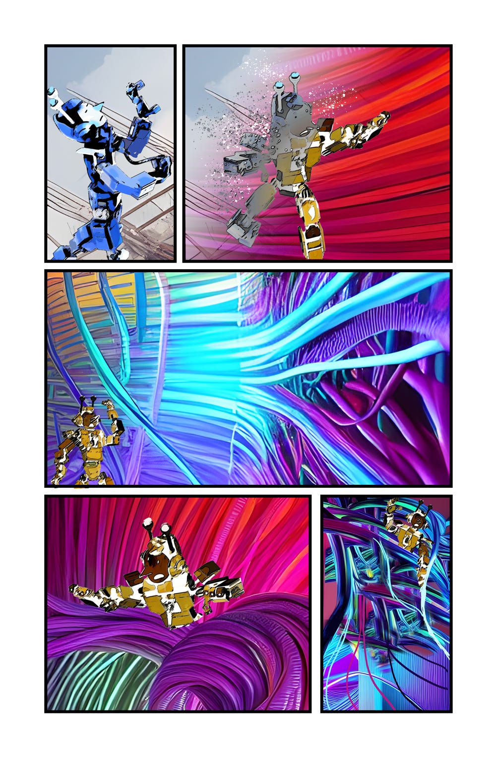 Free Preview of our graphic novel 'Noumenon'