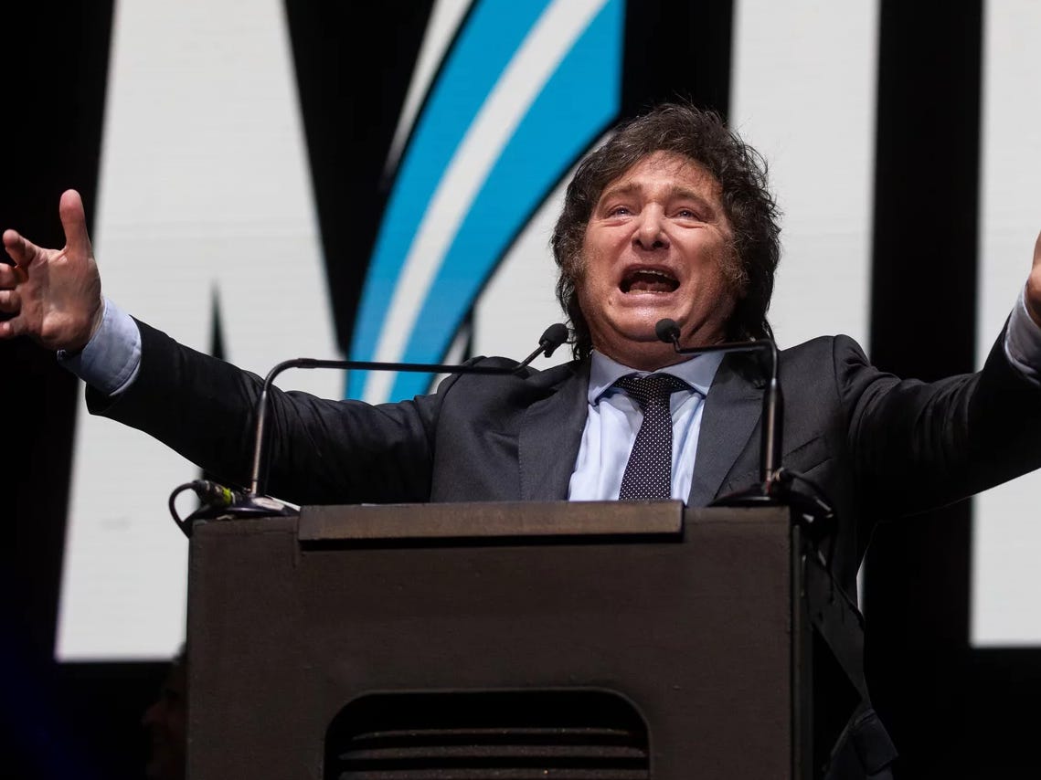 Javier Milei: The Empire Strikes Back - by Hans Vogel