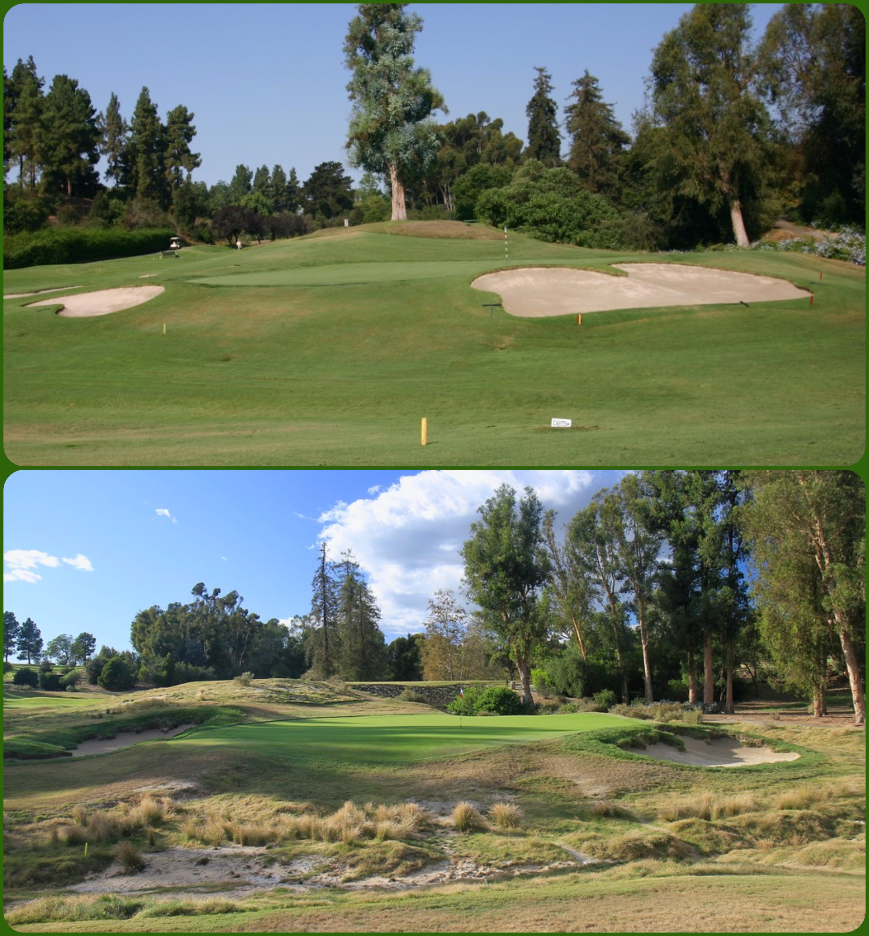 LA North's Third And Fourth Holes - by Geoff Shackelford