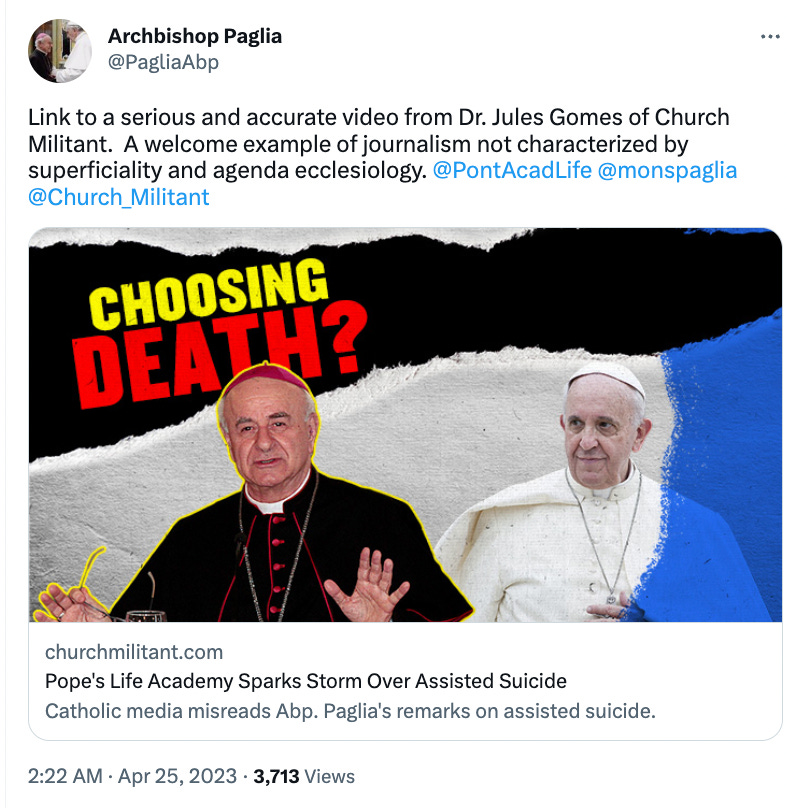 St. Mark, Paglia, and a Texas basilica - by JD Flynn