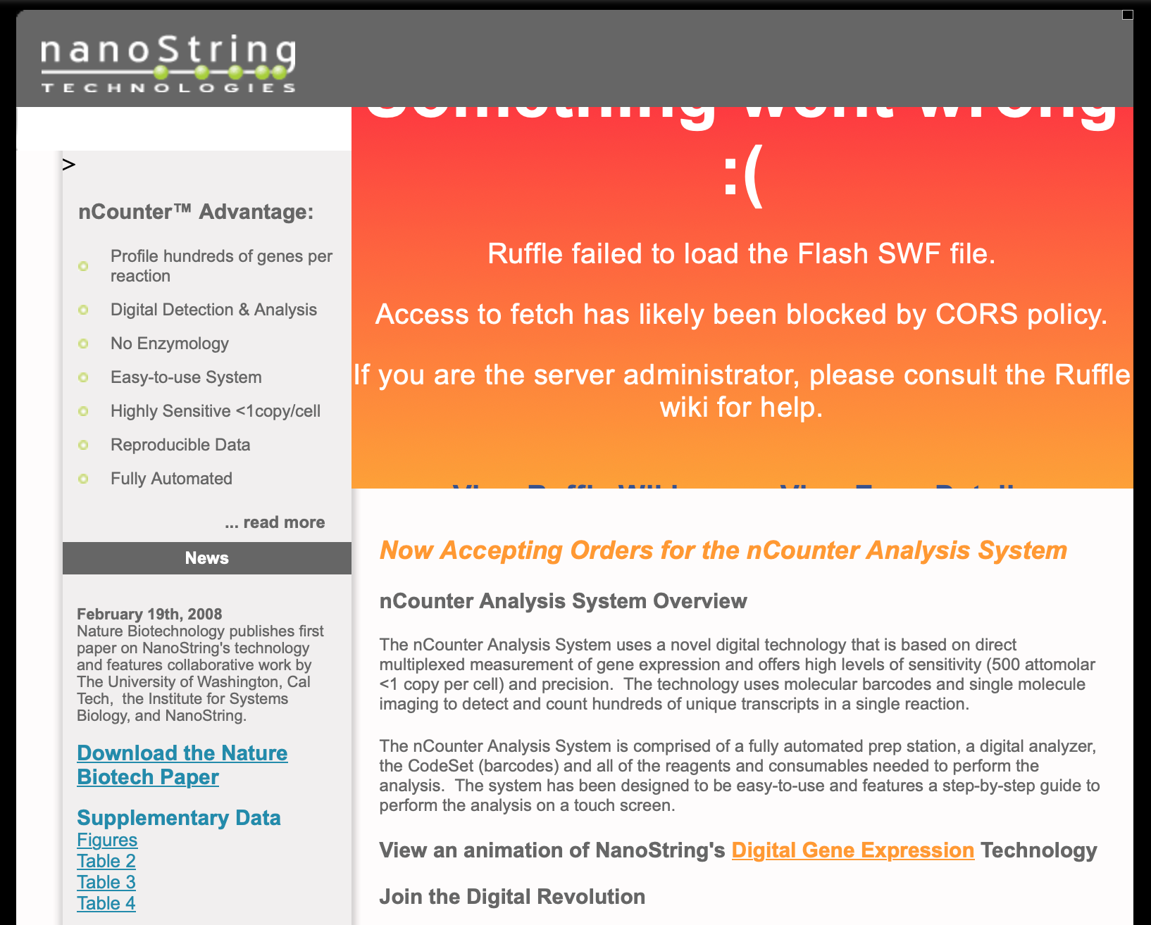 NanoString Is Dead - by Nava Whiteford - ASeq Newsletter