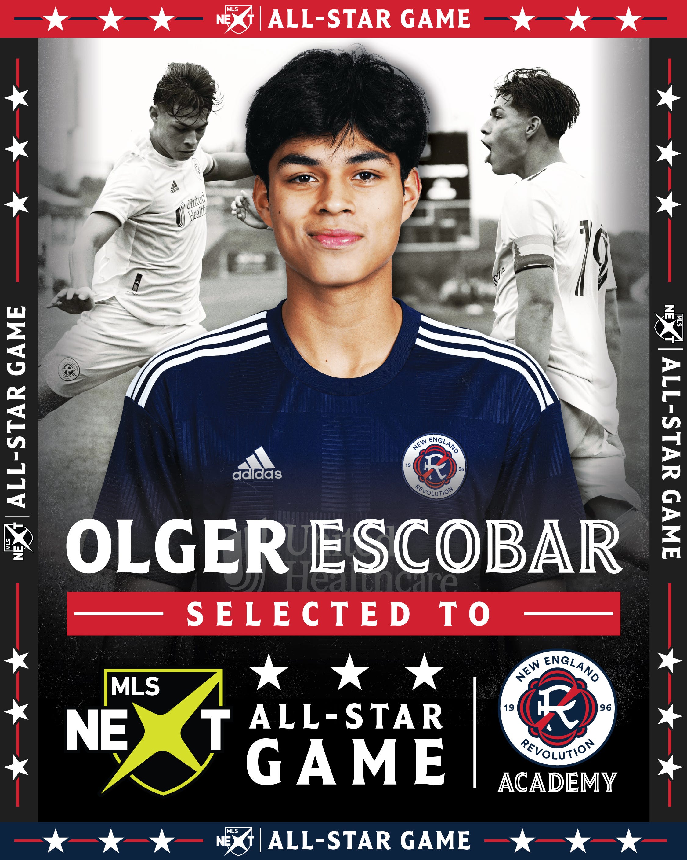 Olger Escobar Named to MLS NEXT All-Star Game - by Josh Nye