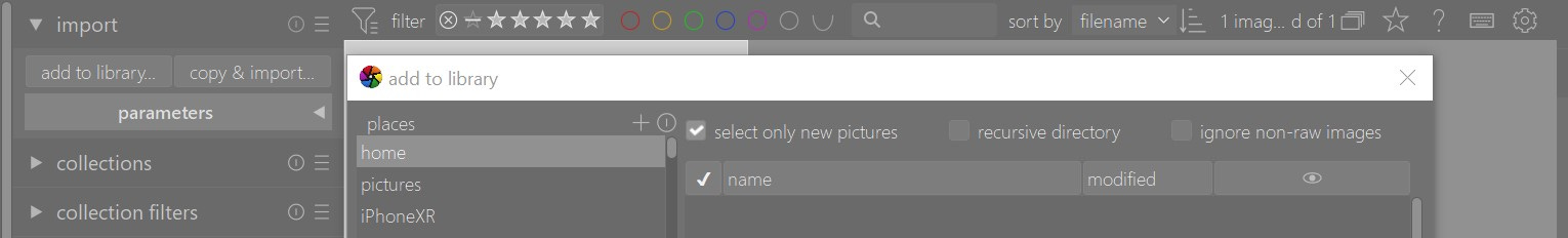 Darktable: Introduction to Lighttable