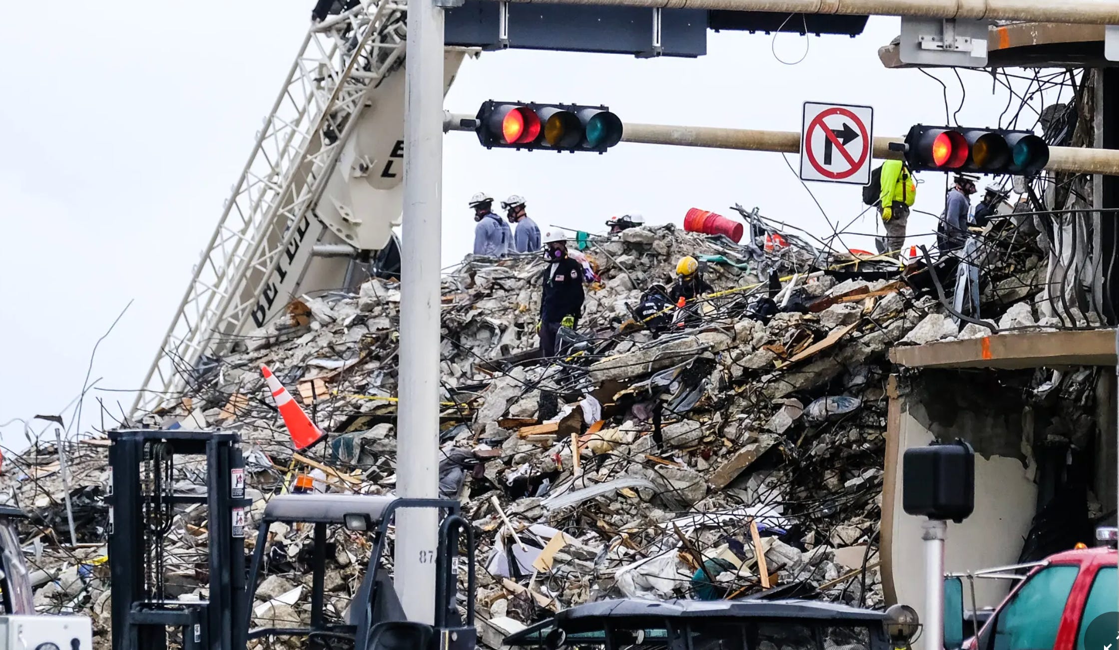 OUR HUMANITY DIES UNDER THE RUBBLE