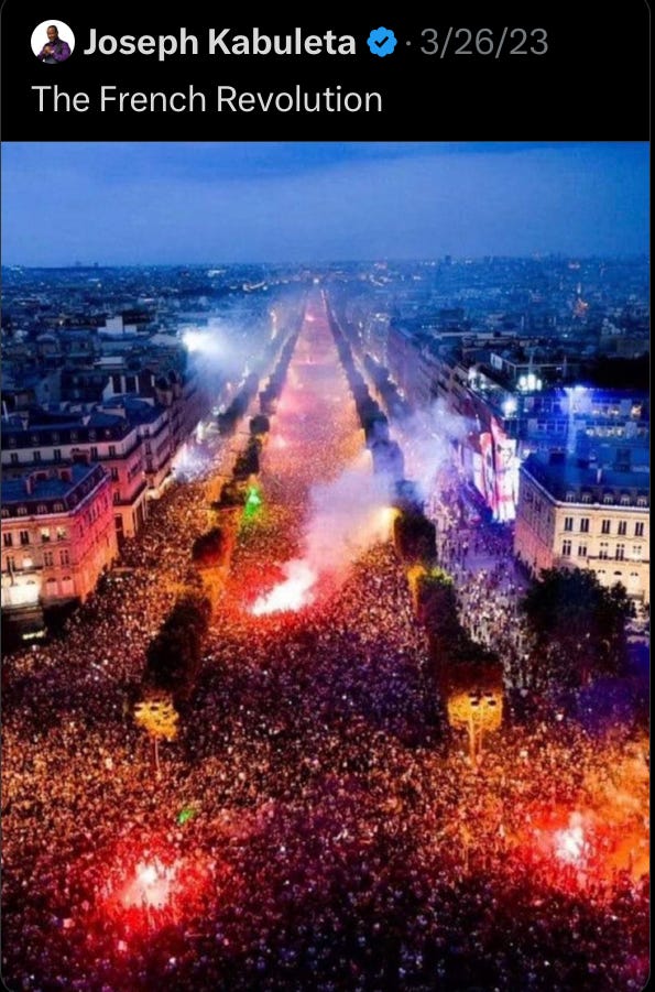 Day #15 France Protests: Firefighters Carry Fire Torches Amid The Faces ...