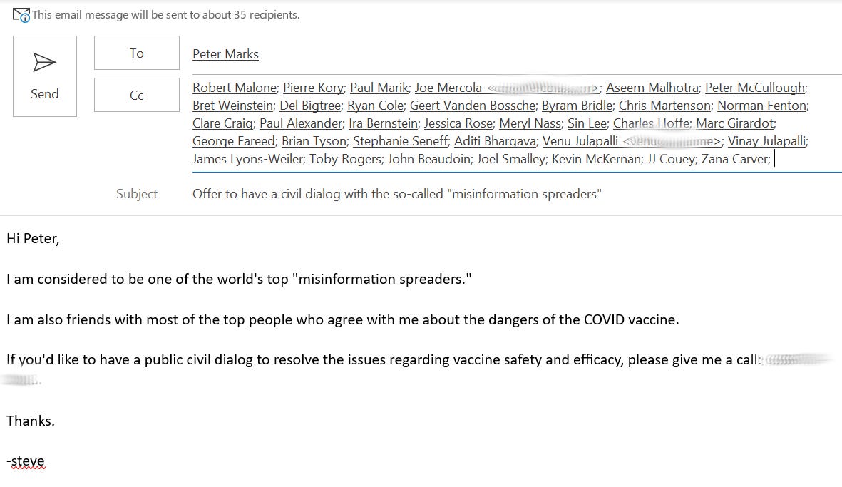 We are willing to answer their questions; how come they are not willing ...