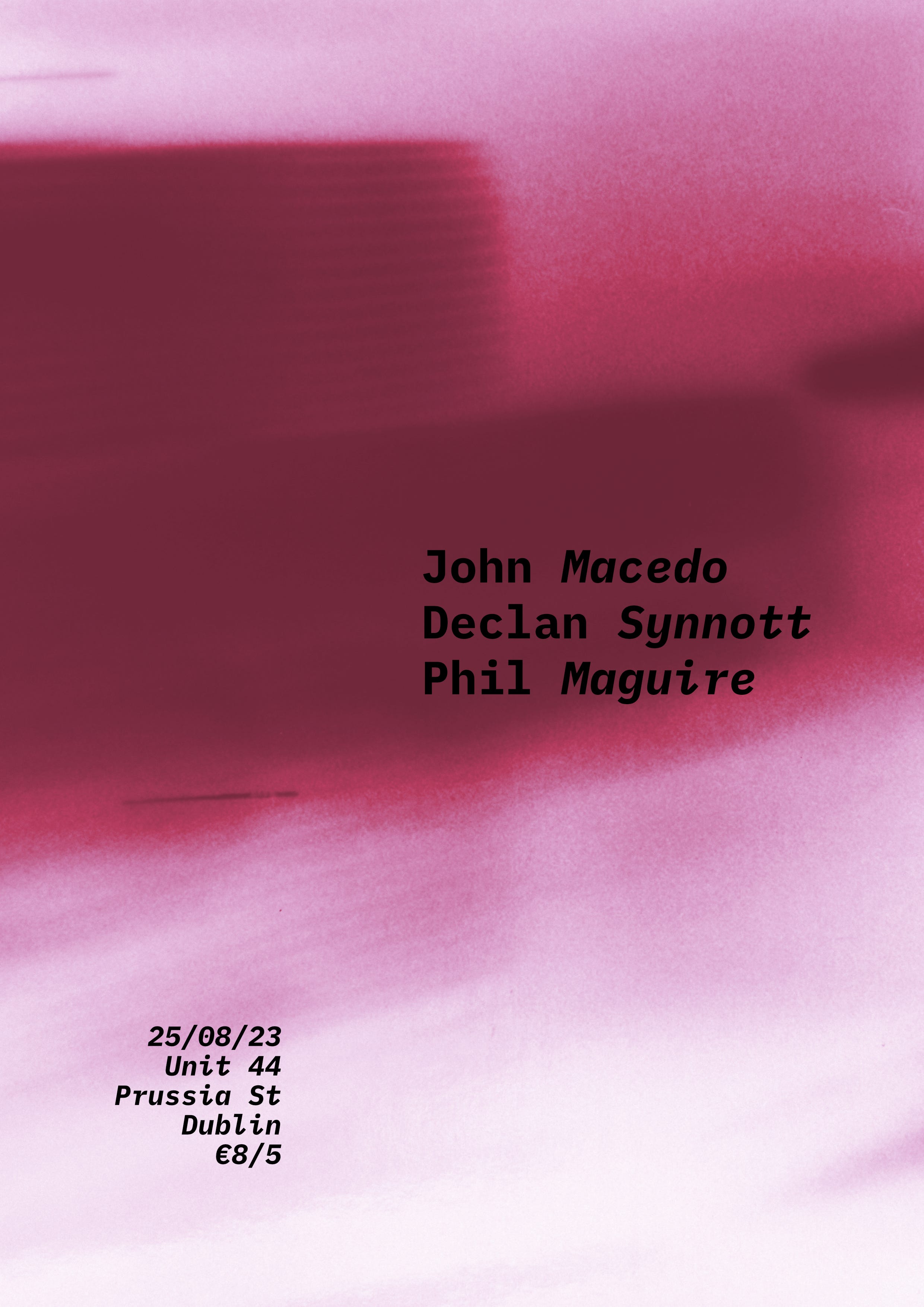 Phil Maguire, John Macedo, Declan Synnott - Dublin and Cork, August ...