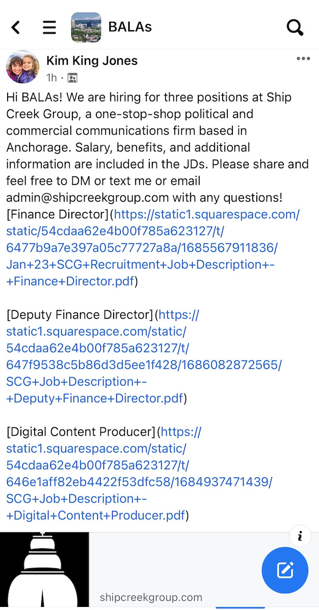 DOJ vs. Trump: Take the survey - Must Read Alaska
