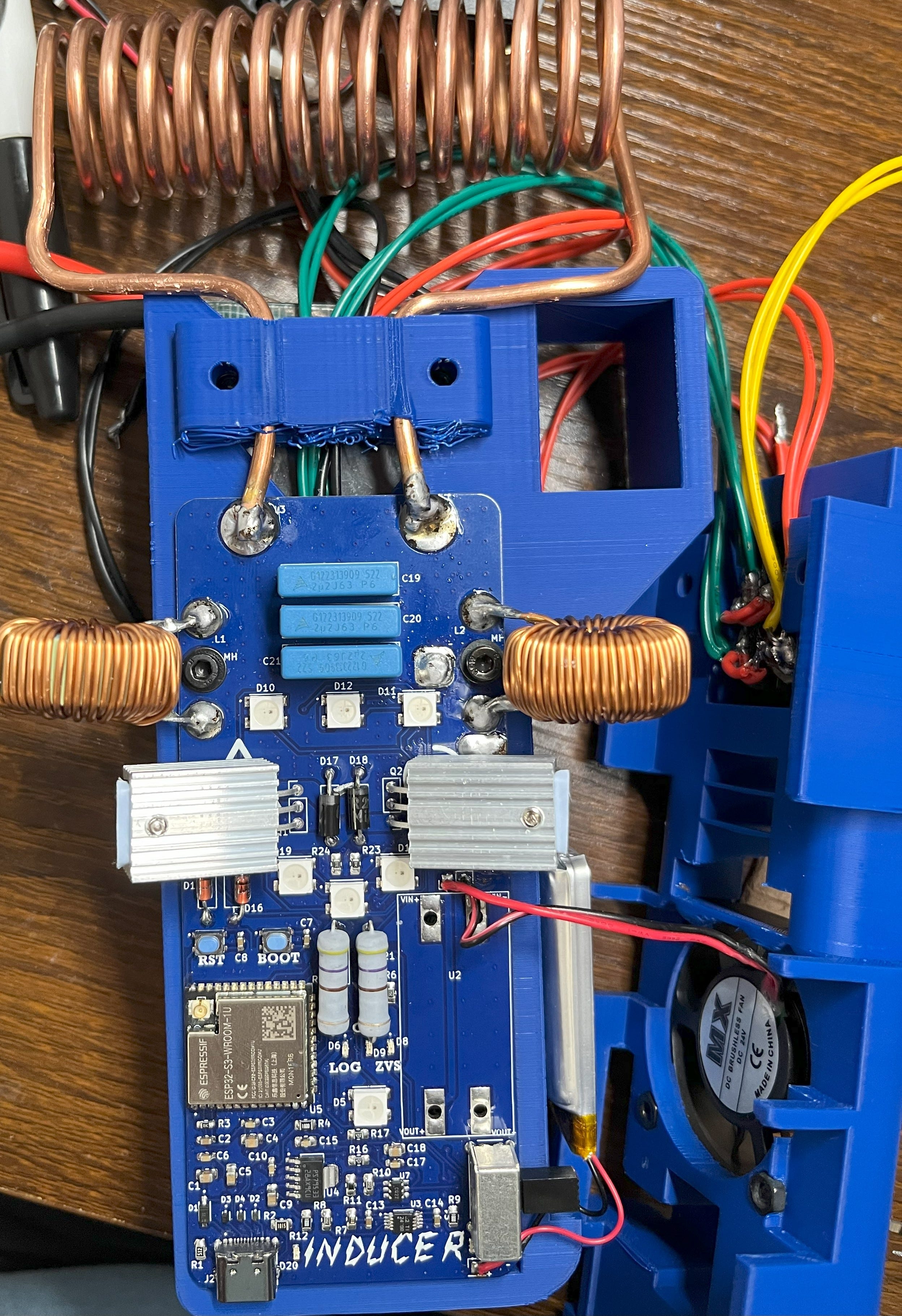 Build a Powerful High Voltage Generator That's Also an Induction Heater ...