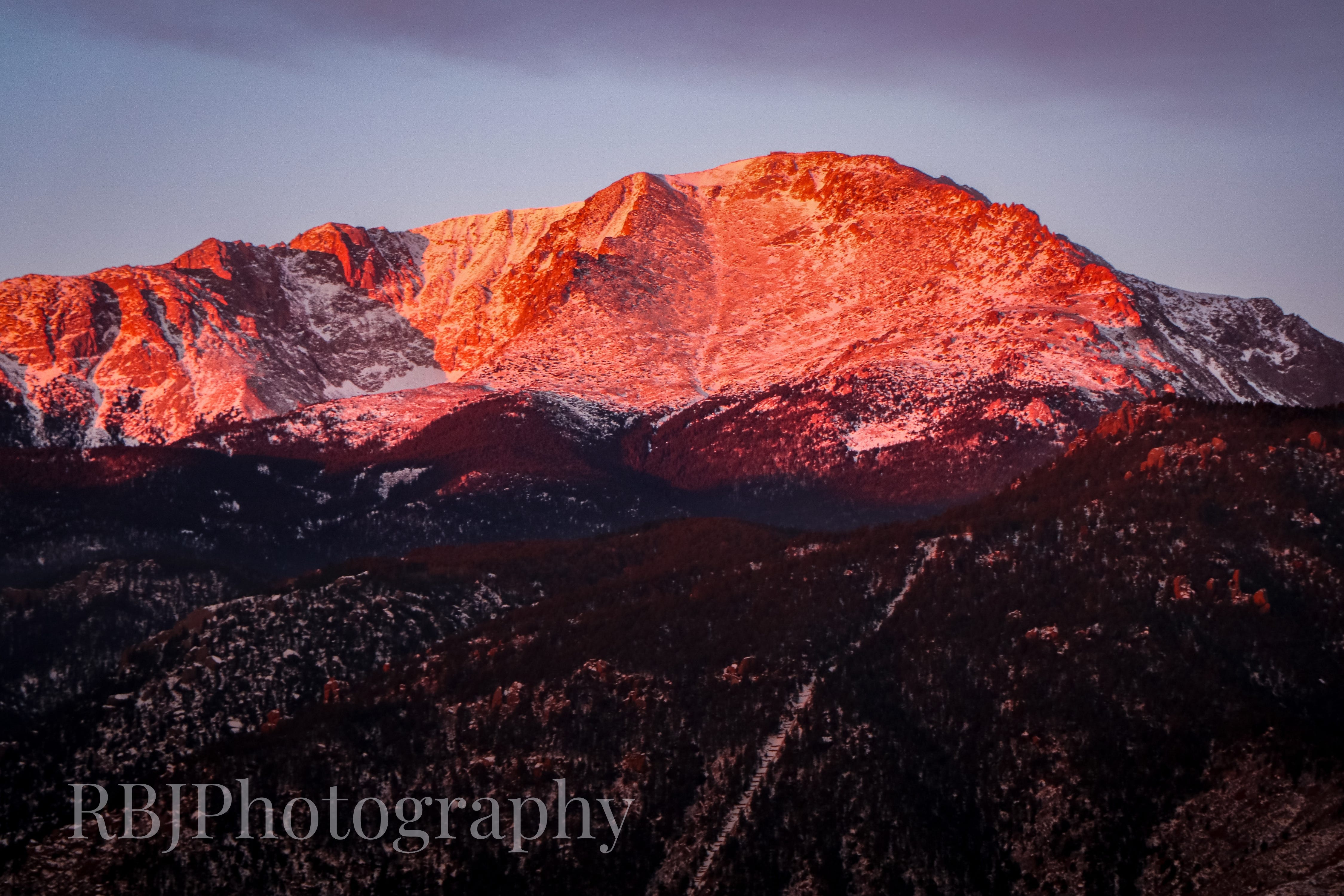 The different angles of Pikes Peak - by Rachel Jeffrey