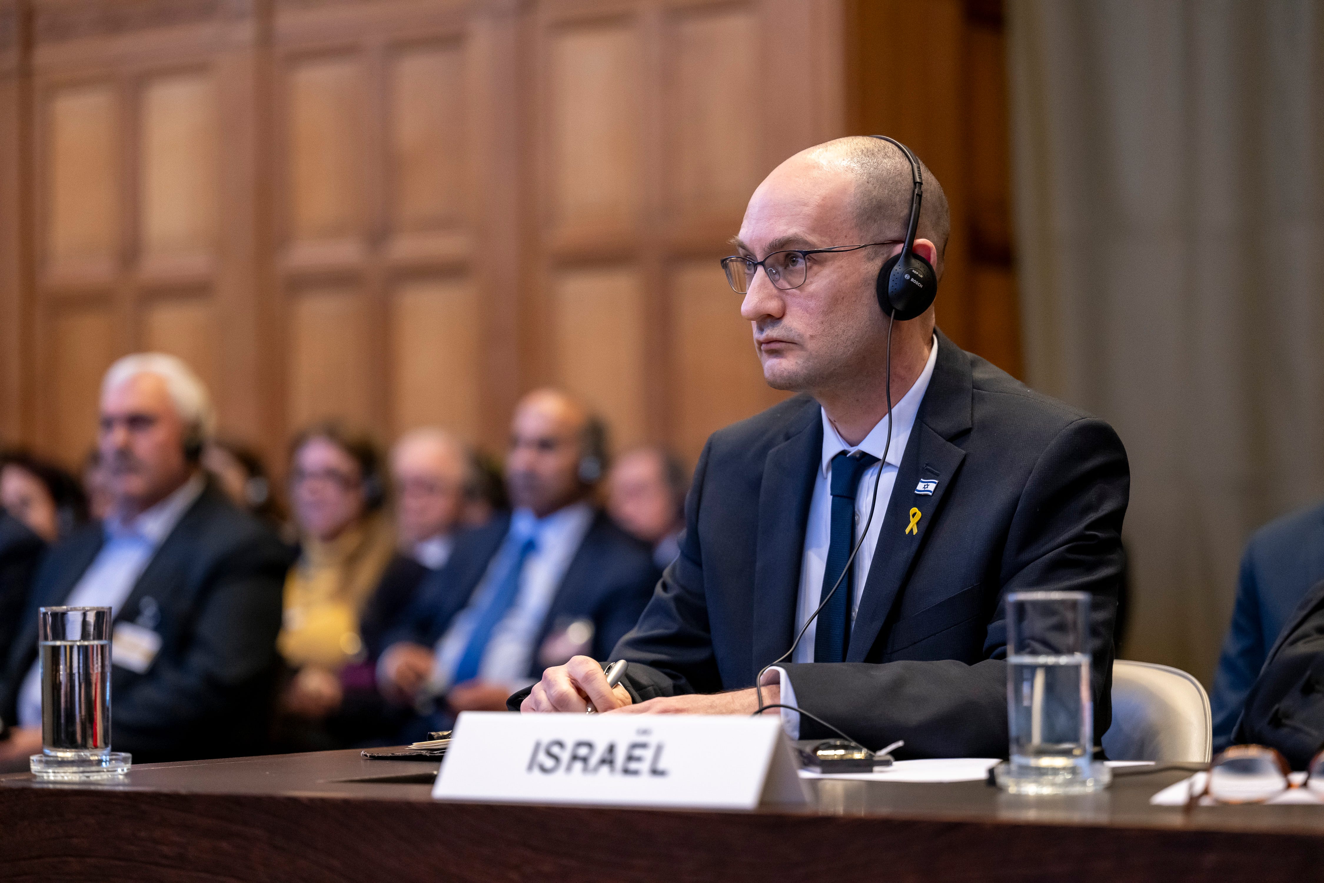 Blinking and saying nothing - by James Robins