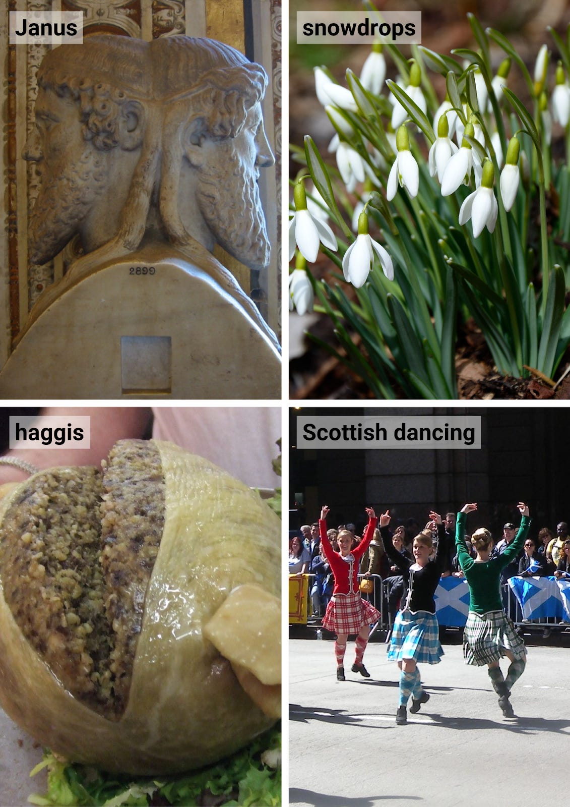 January in England - a reading lesson