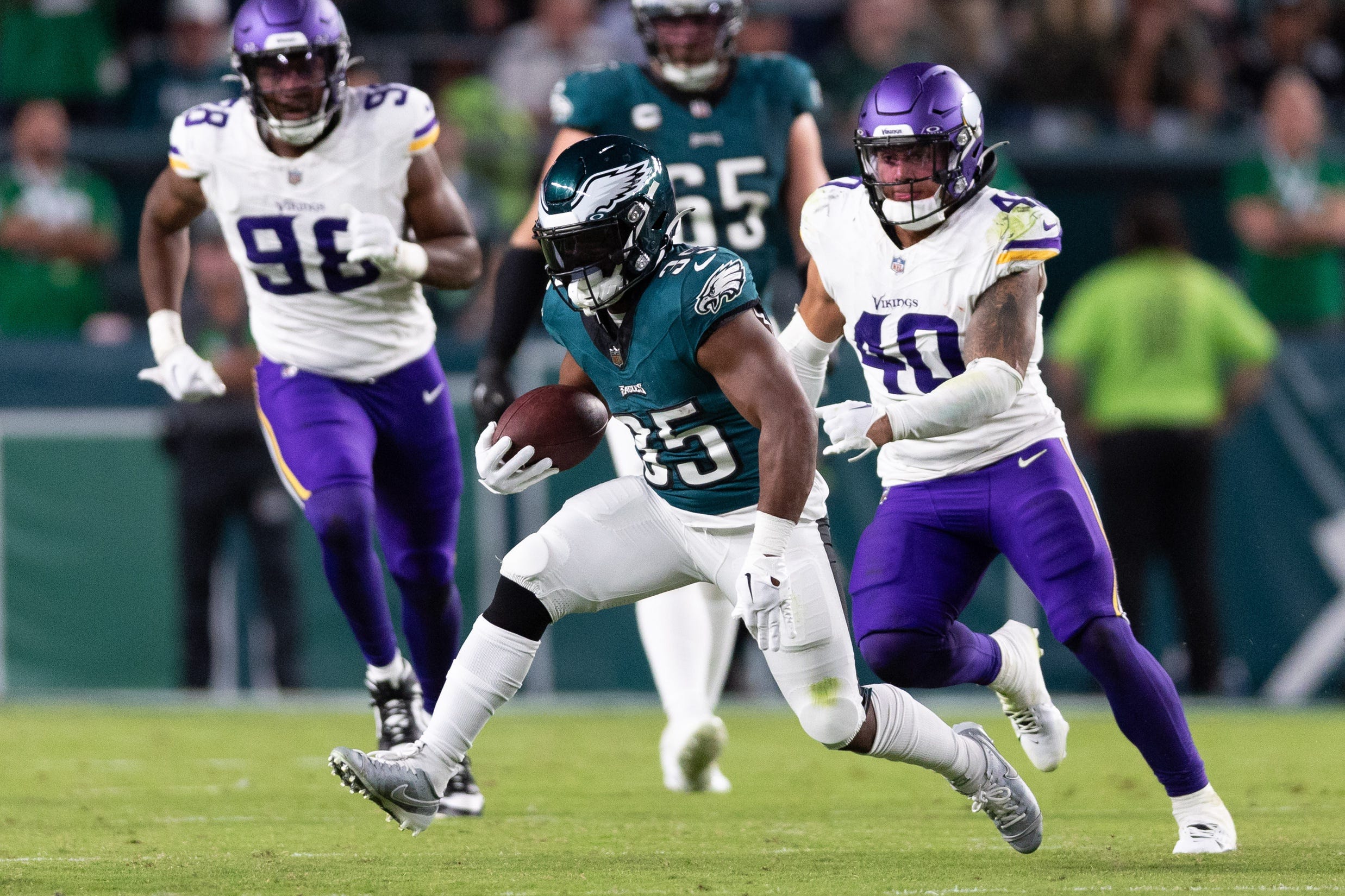 When did the Vikings know Ivan Pace Jr. could play?