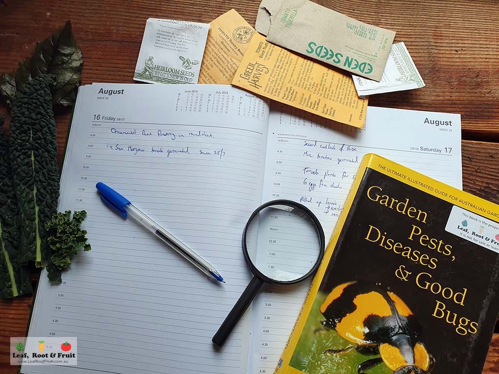Recording Garden Observations - by Duncan Cocking
