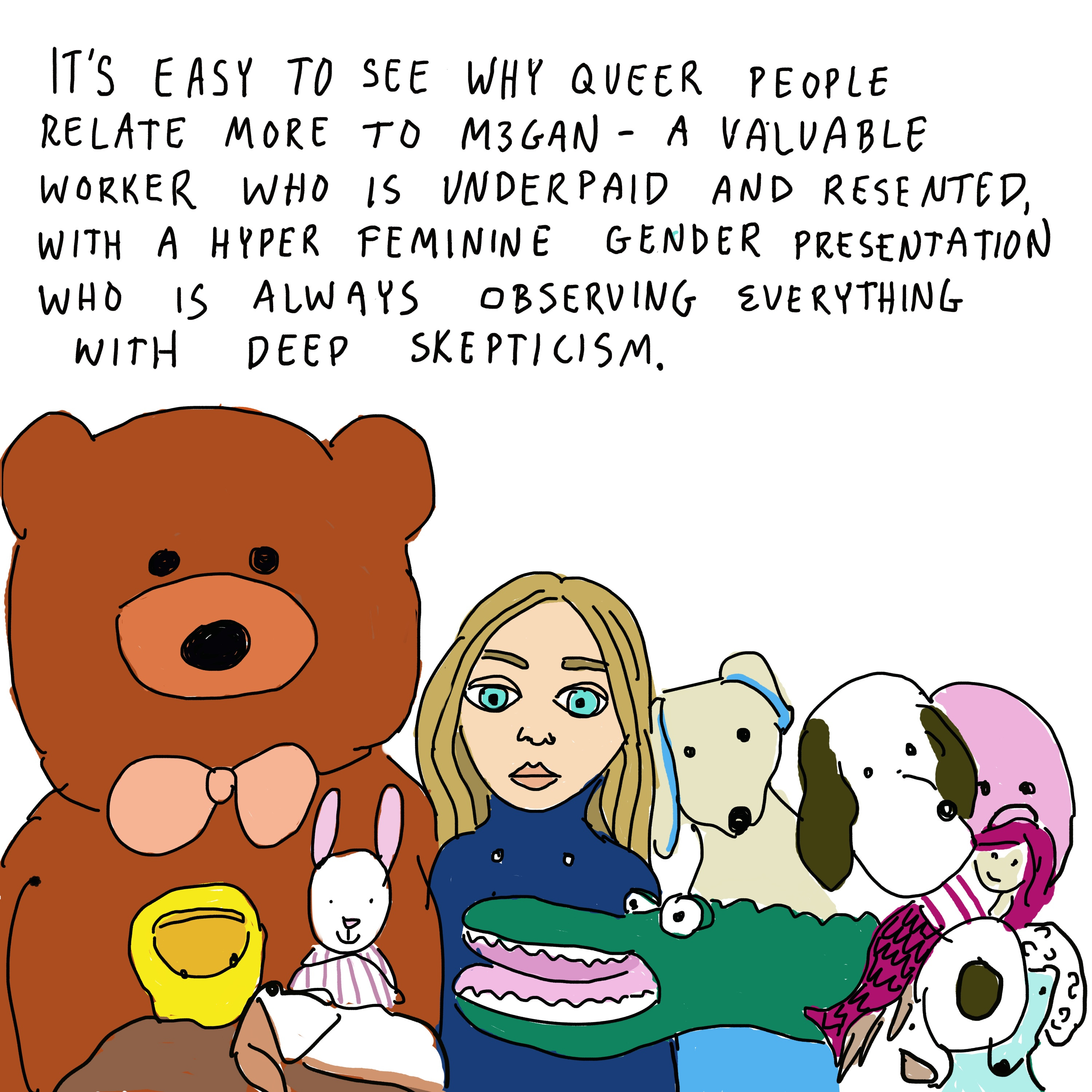 M3GAN's Murder Dance - by Jett Allen - Jett Draws