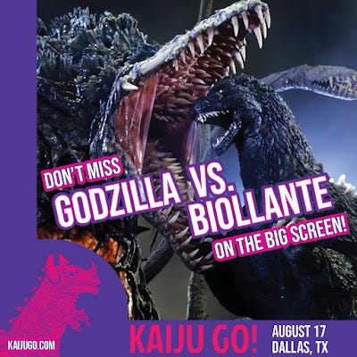 Kaiju Go!, Texas Theatre to Screen GODZILLA VS. MECHAGODZILLA ...