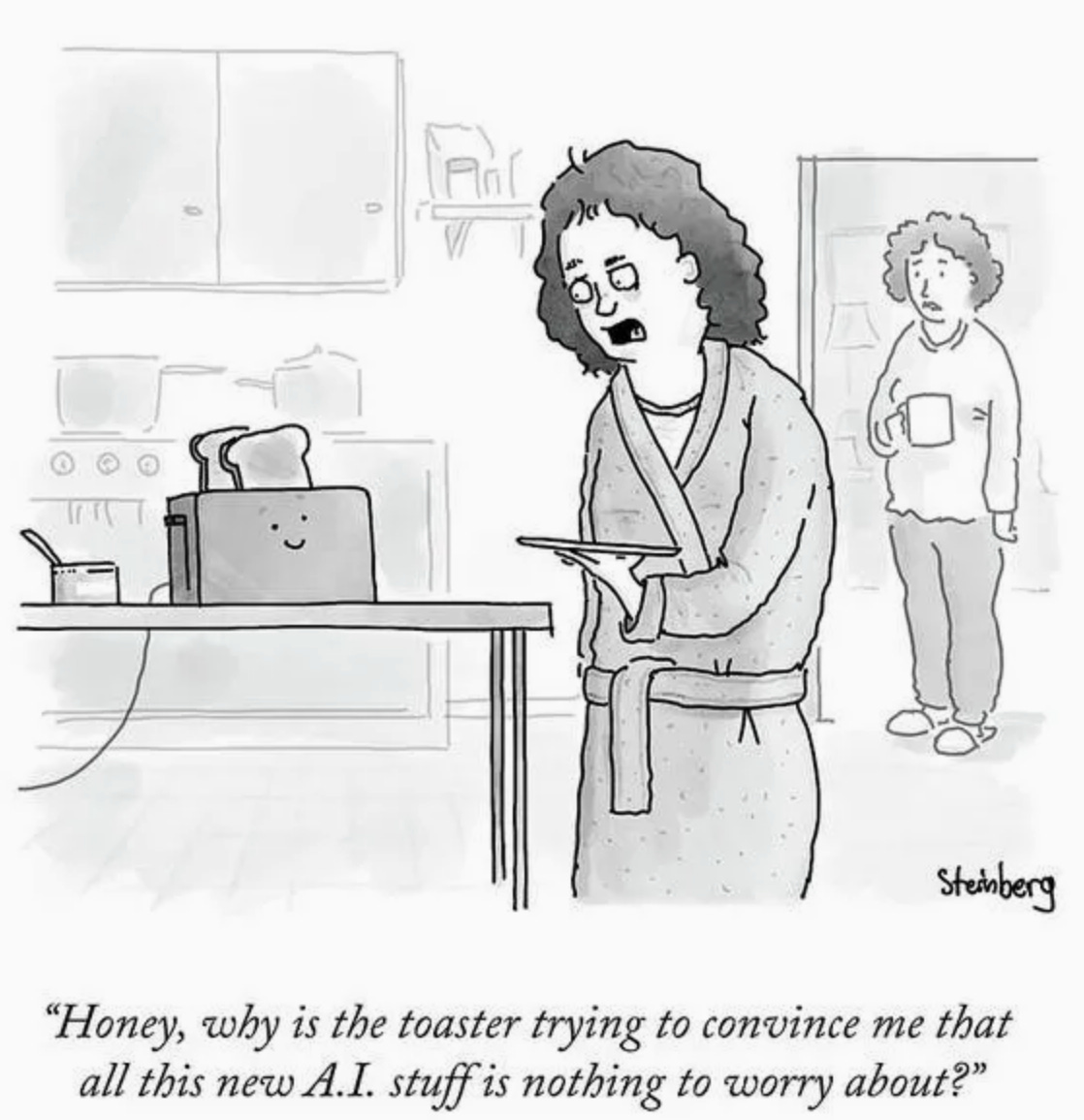 Did A.I. write this New Yorker cartoon caption contest finalist?