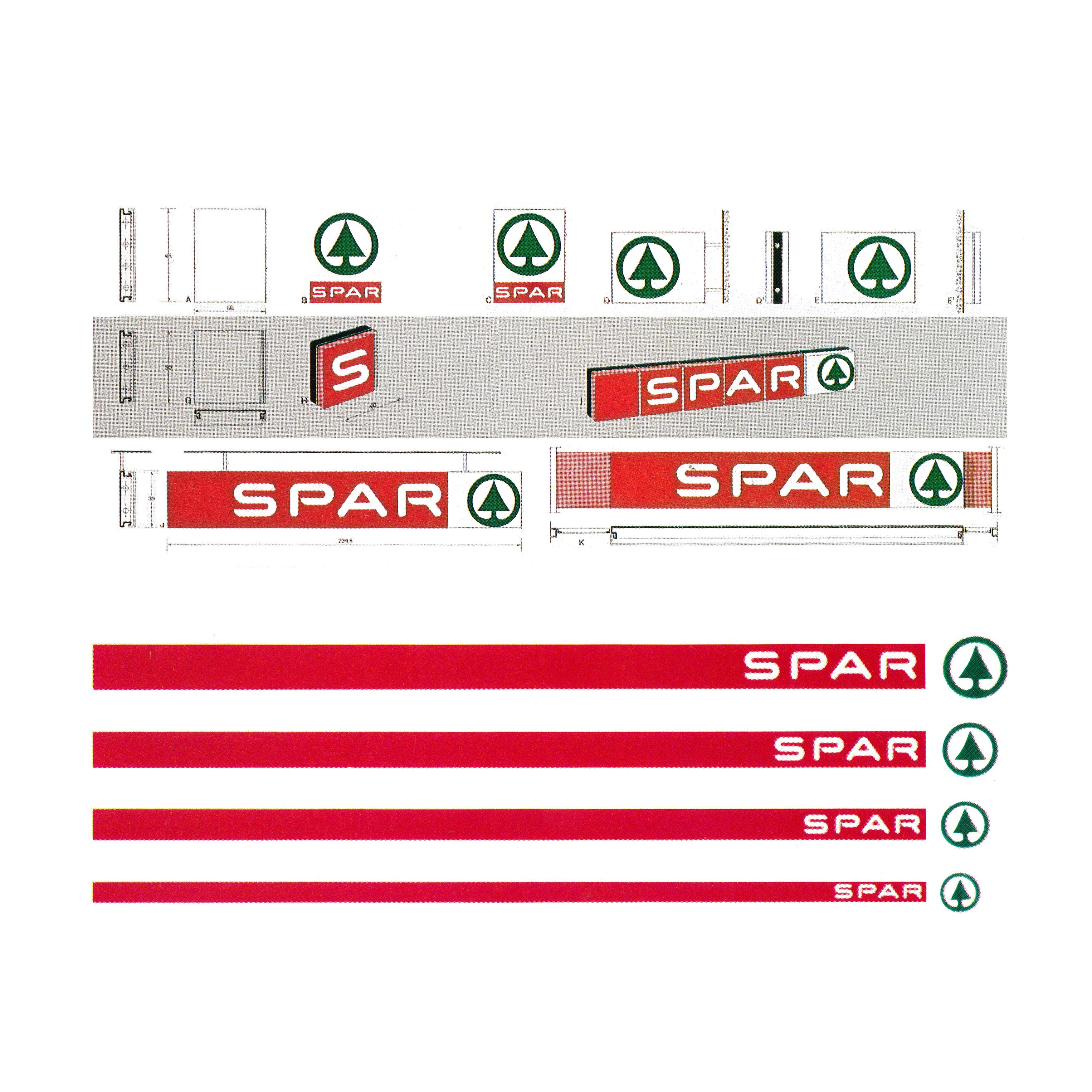 Spar by Raymond Loewy, 1970 – Logo Histories