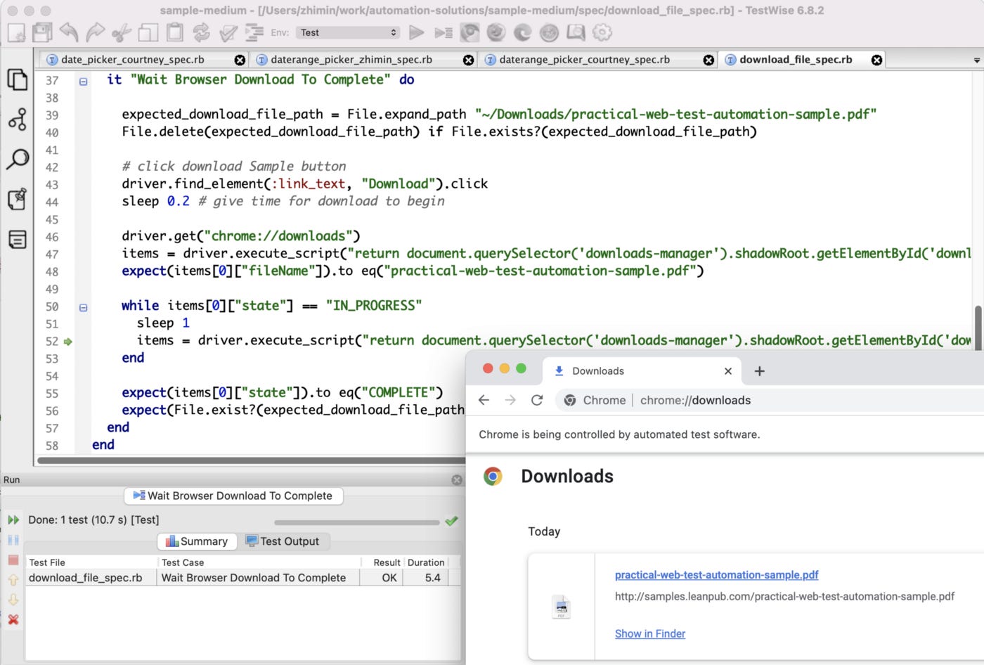 Case Study: Wait for File Download to Complete Safely in Selenium