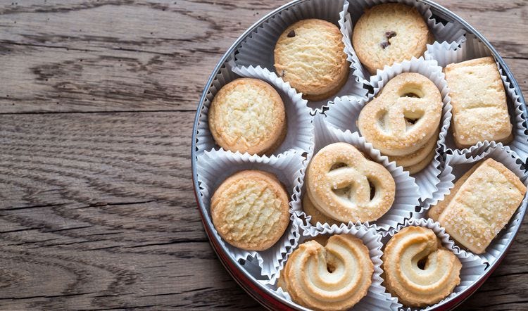 Butter Biscuit Tins - by Anella Shillingford