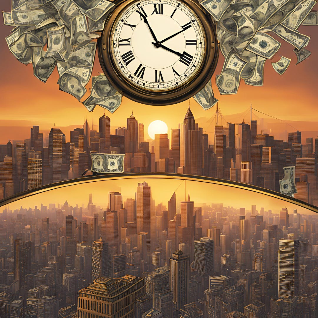 Day 36 - On time as money - by avishek basu mallick
