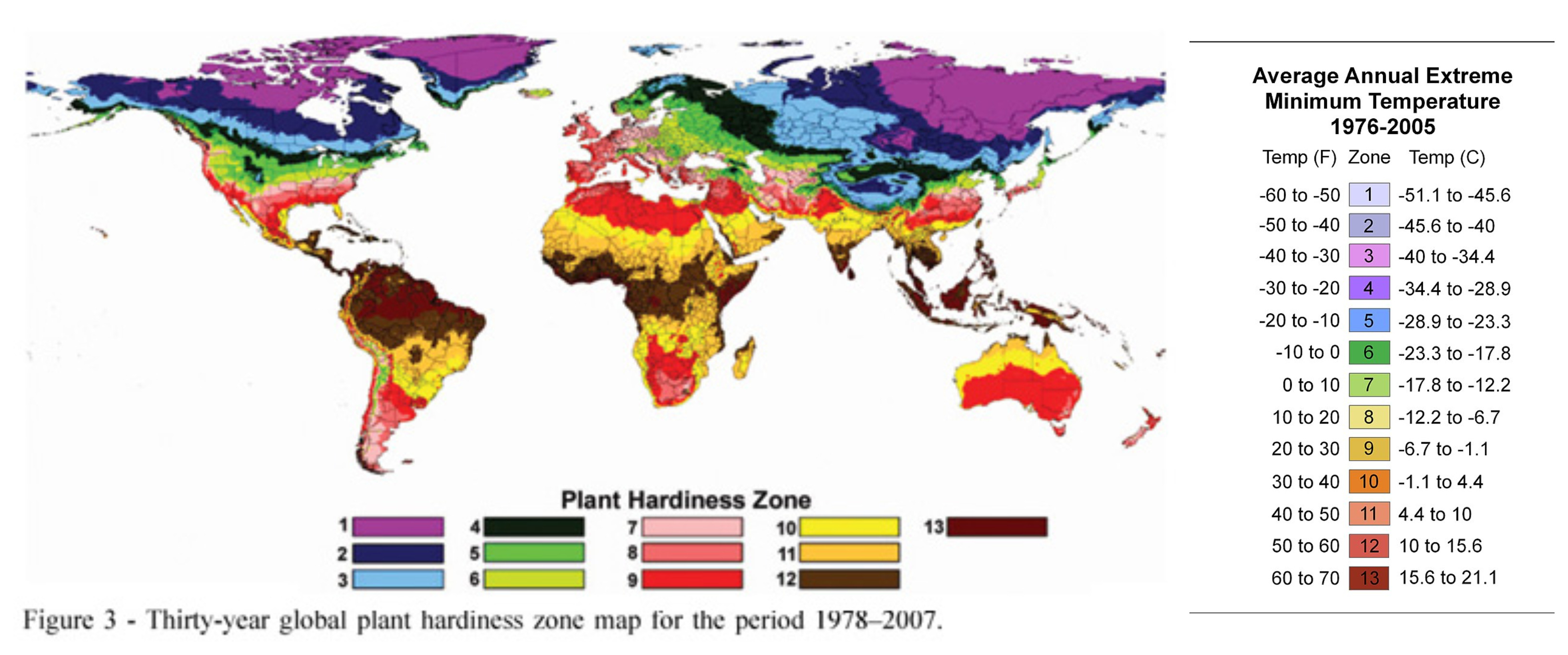Balkan Ecology Project : Hardiness and Heat Zones