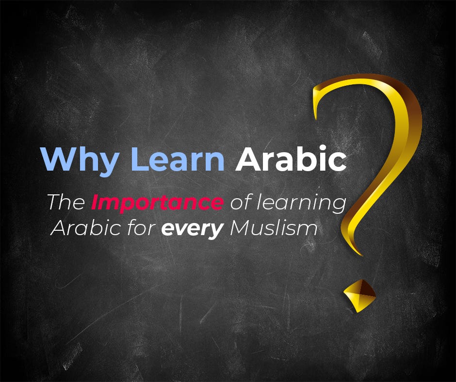 Why Learn Arabic? - Arabic101
